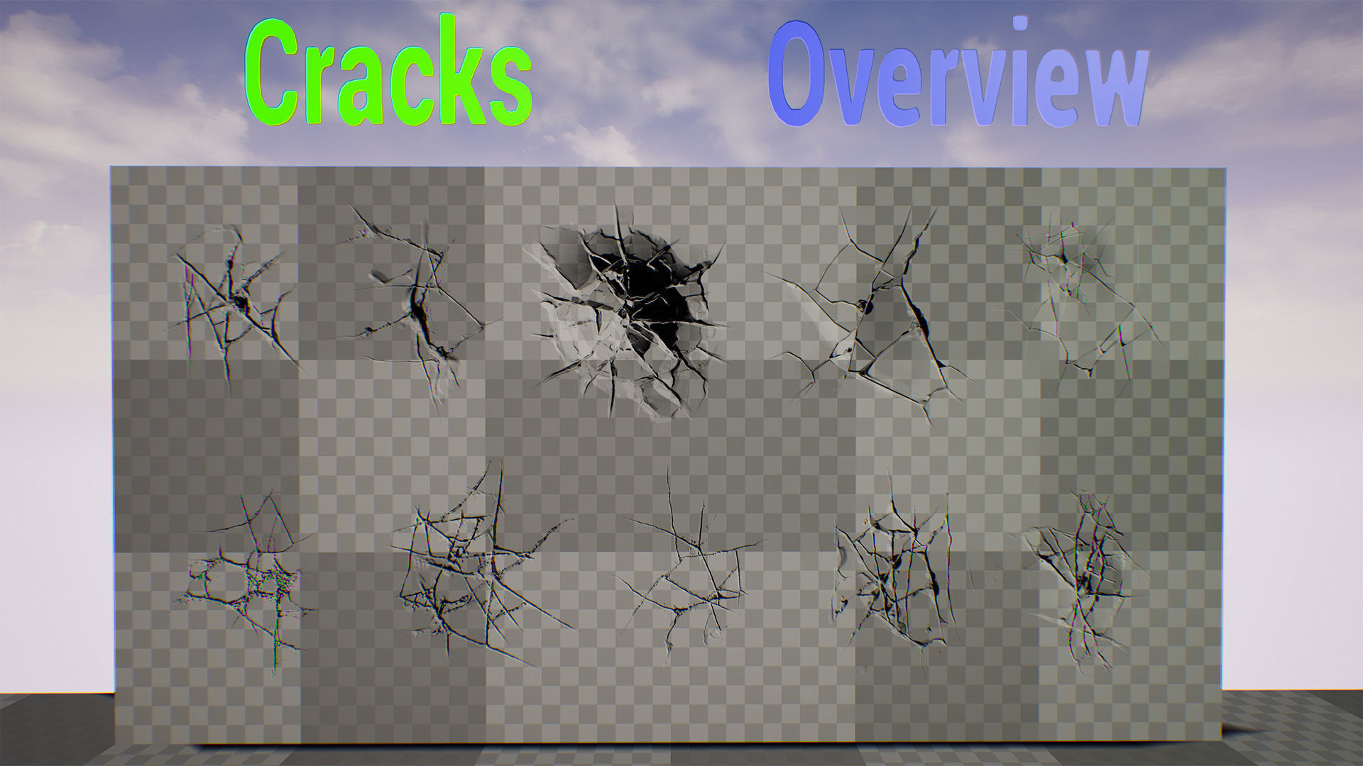 Bullet Hole Decals Texture | CGTrader