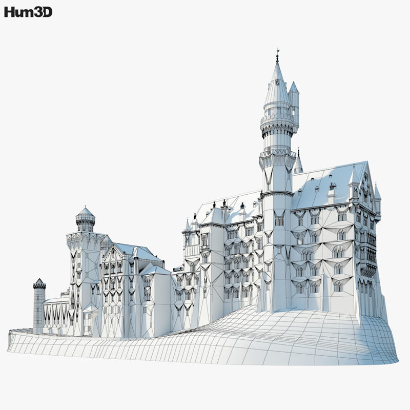 Neuschwanstein Castle 3D model | CGTrader