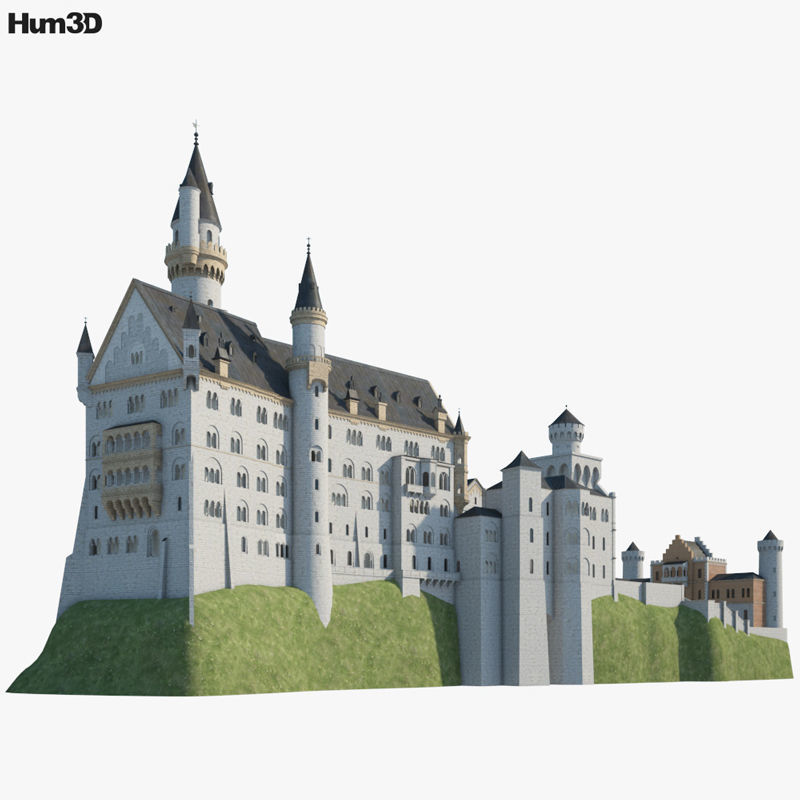 Neuschwanstein Castle 3D model | CGTrader
