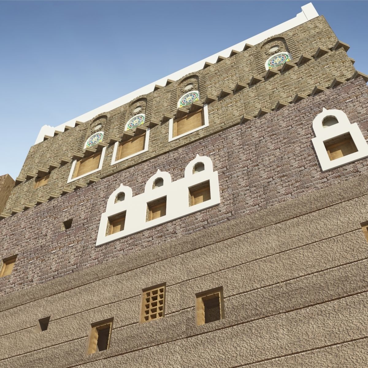 Historical Yemeni house - with high detailed exterior 3D model | CGTrader