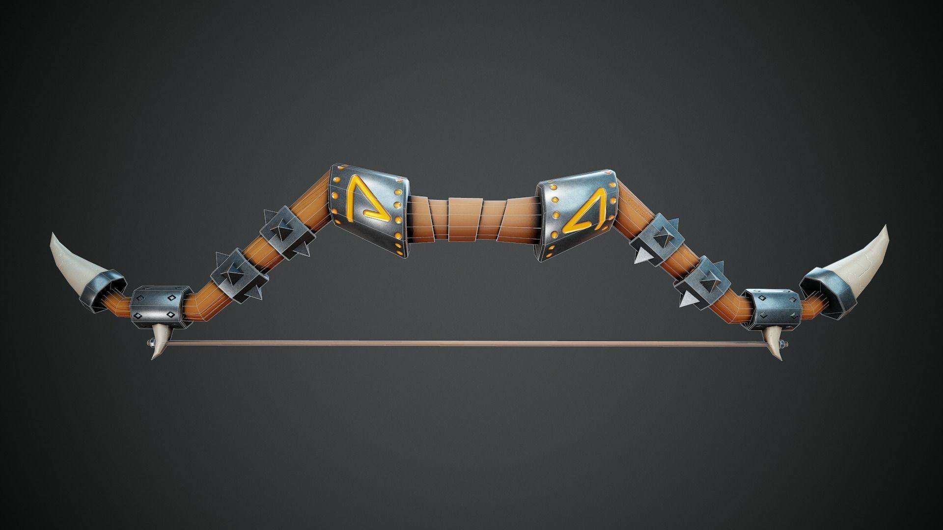 3D model Stylized Bow - Tutorial Included VR / AR / low-poly | CGTrader