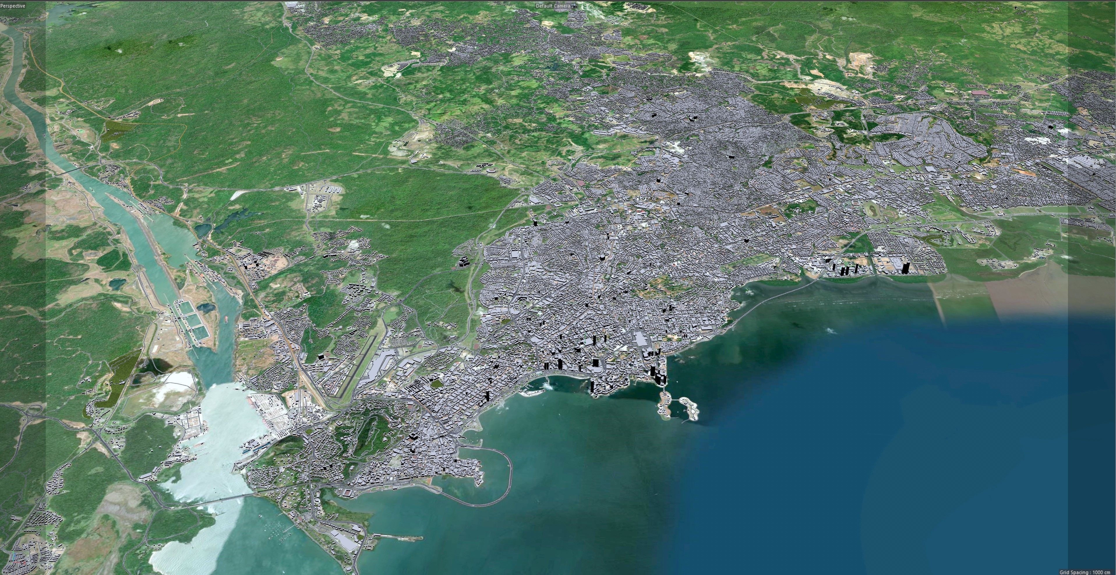 3D model Panama City VR / AR / low-poly | CGTrader