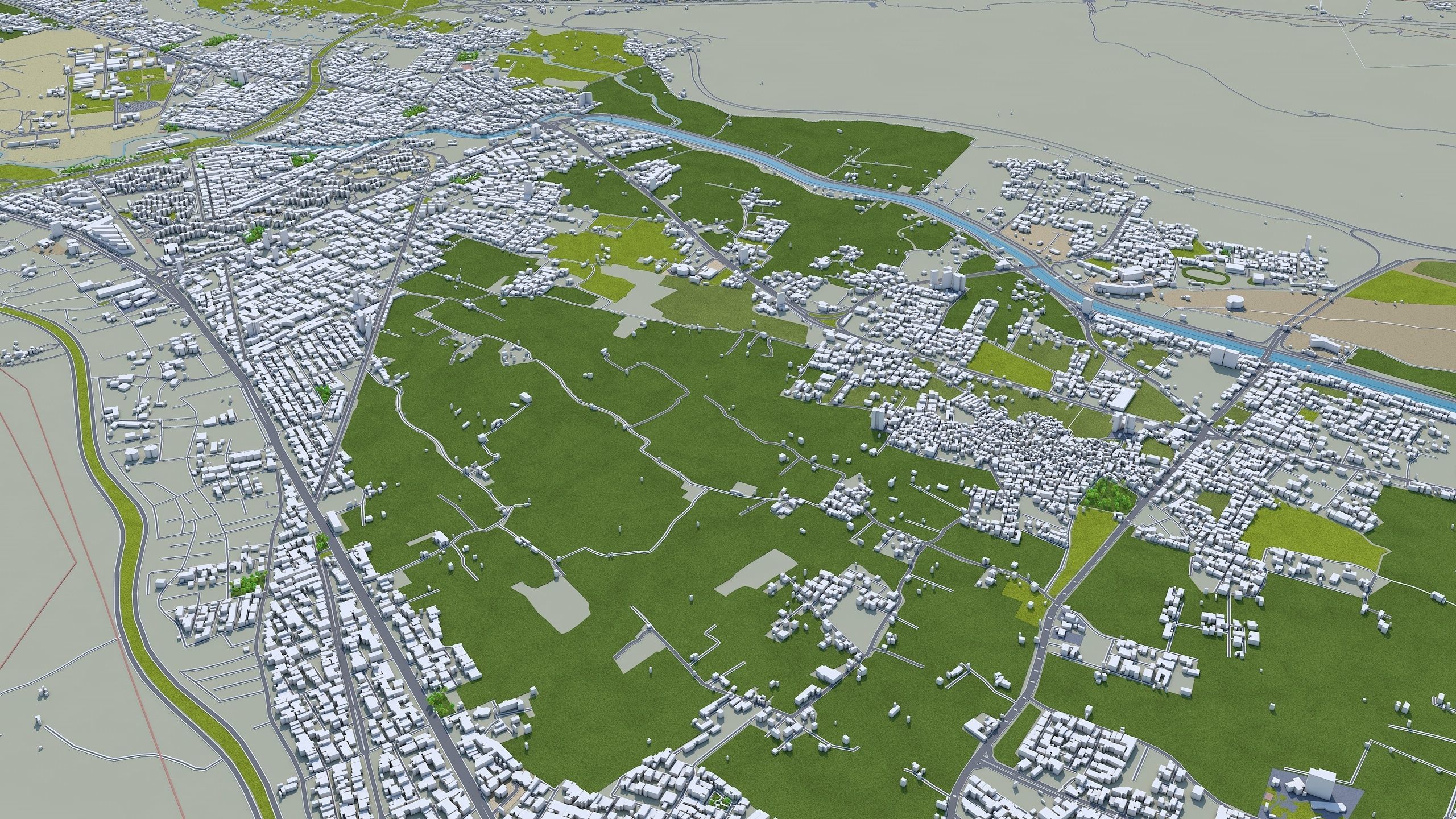 3D model Shiraz City Iran VR / AR / low-poly | CGTrader