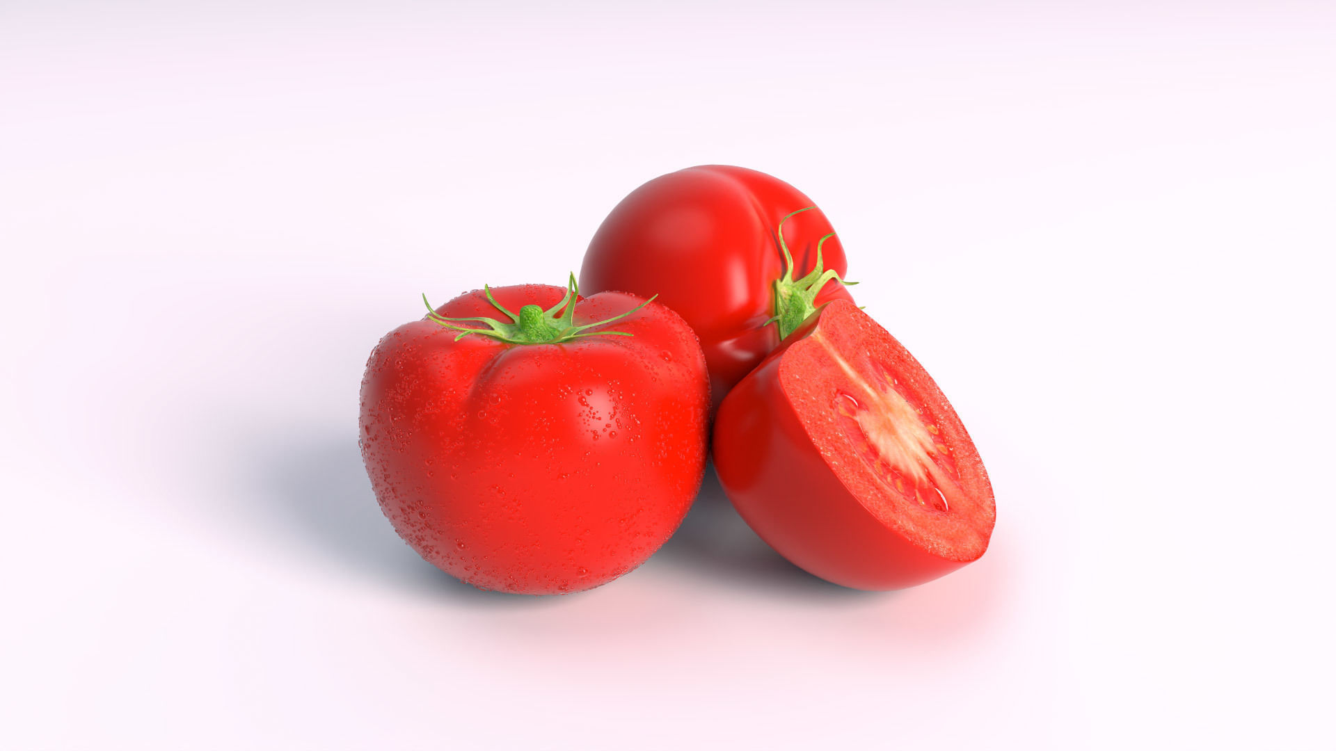 Hyperrealistic Tomato 3D model | CGTrader