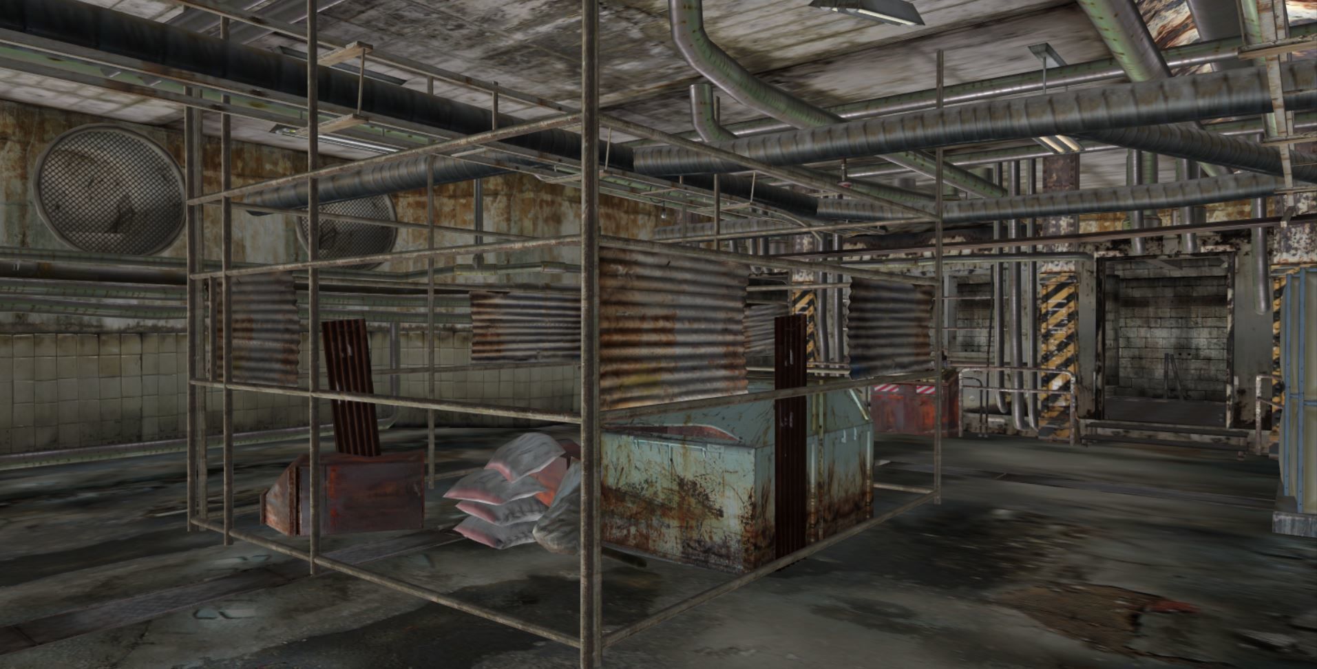Scene - Resident-Evil-Scenery - interior 3D model | CGTrader