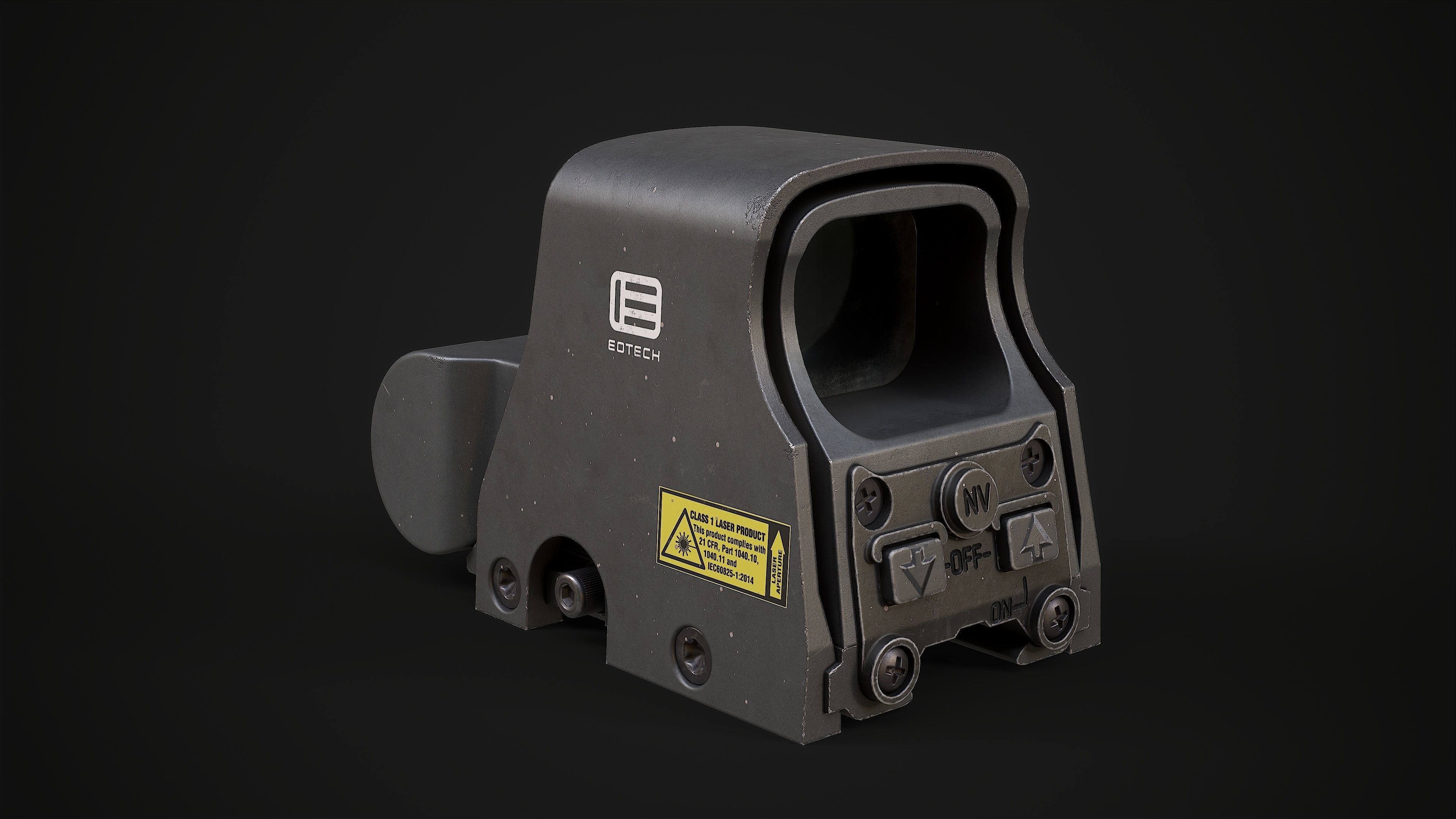 3D model EOTECH HWS XPS3 HOLOGRAPHIC SIGHT VR / AR / low-poly | CGTrader