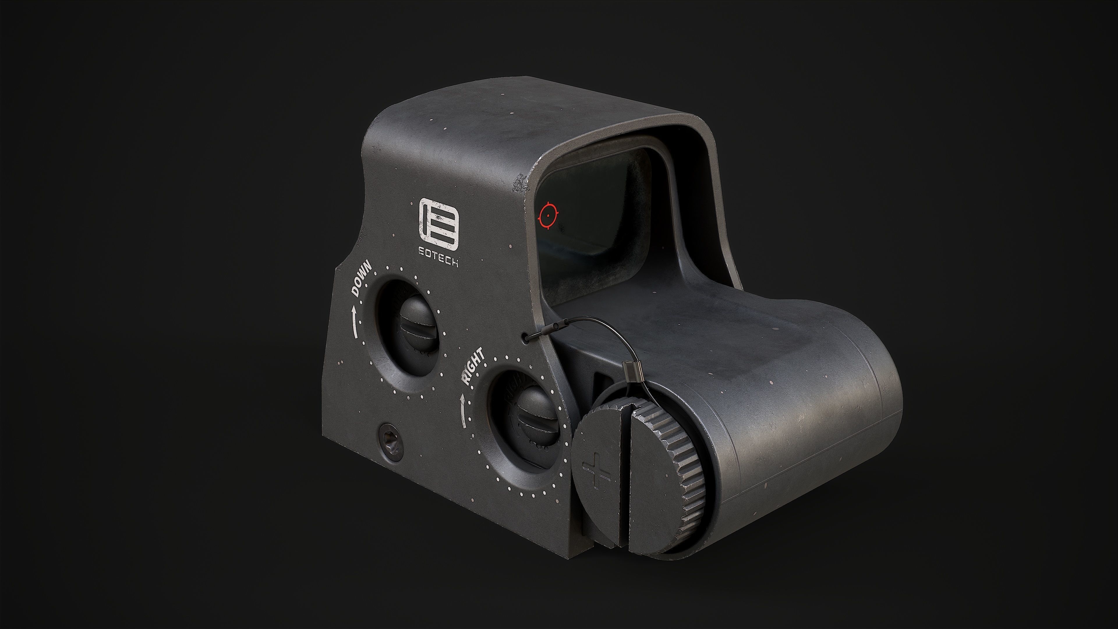 3D model EOTECH HWS XPS3 HOLOGRAPHIC SIGHT VR / AR / low-poly | CGTrader