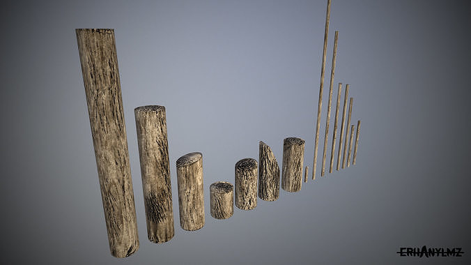 3D model Trunk Pack VR / AR / low-poly | CGTrader