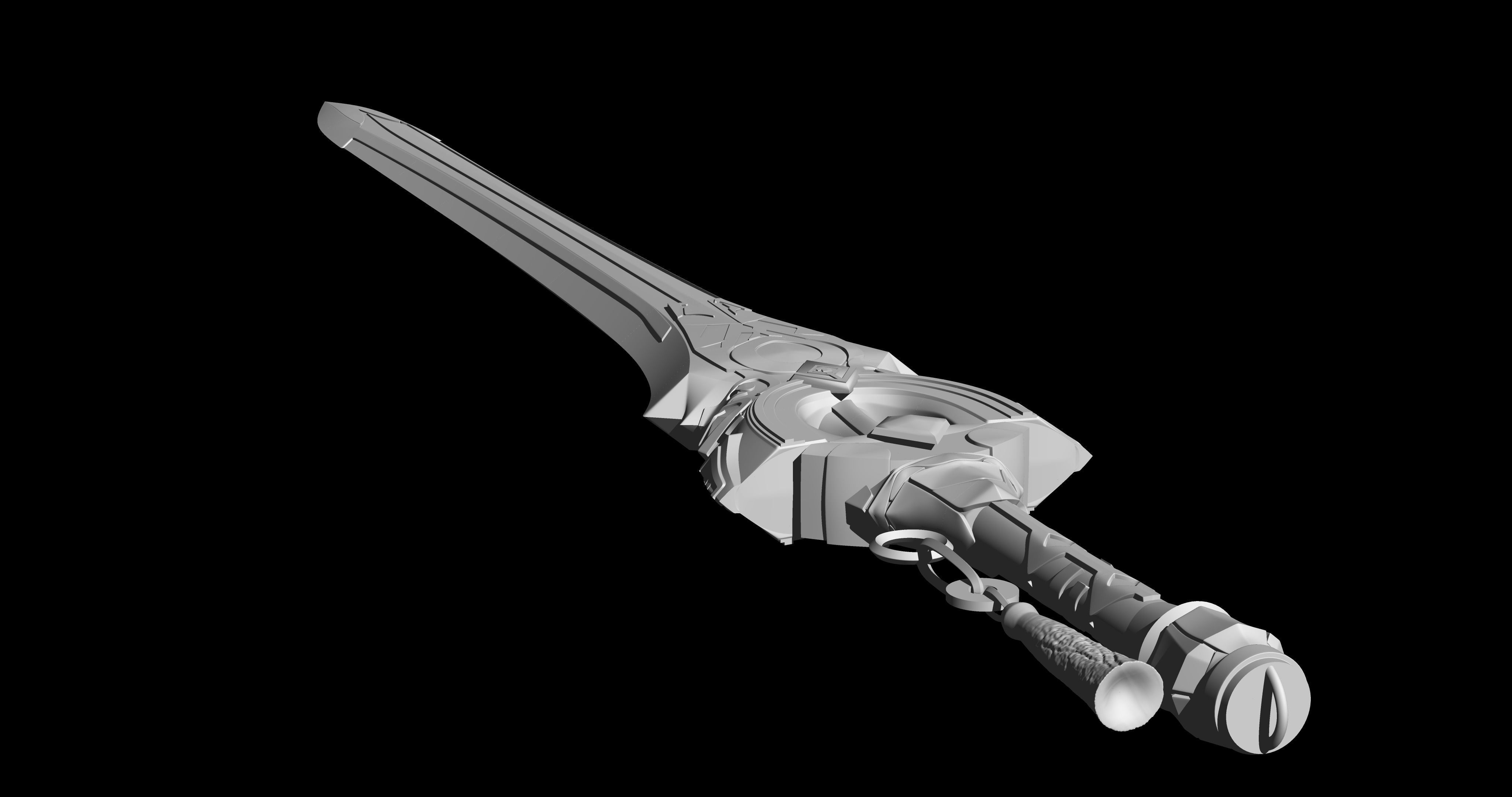 Genshin Impact Prototype Rancour 3D model 3D printable | CGTrader