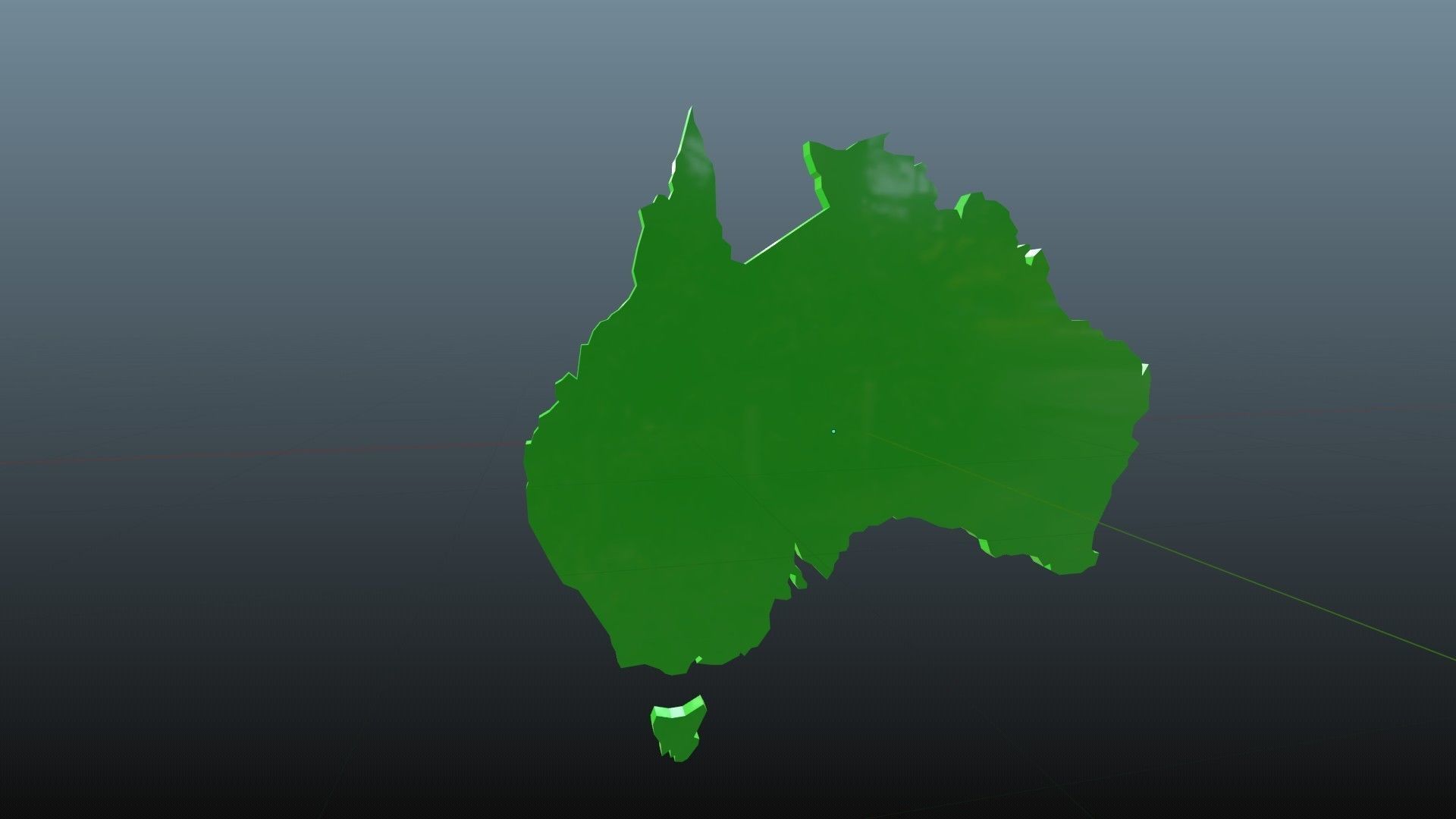 3D model Australia map symbols VR / AR / low-poly | CGTrader