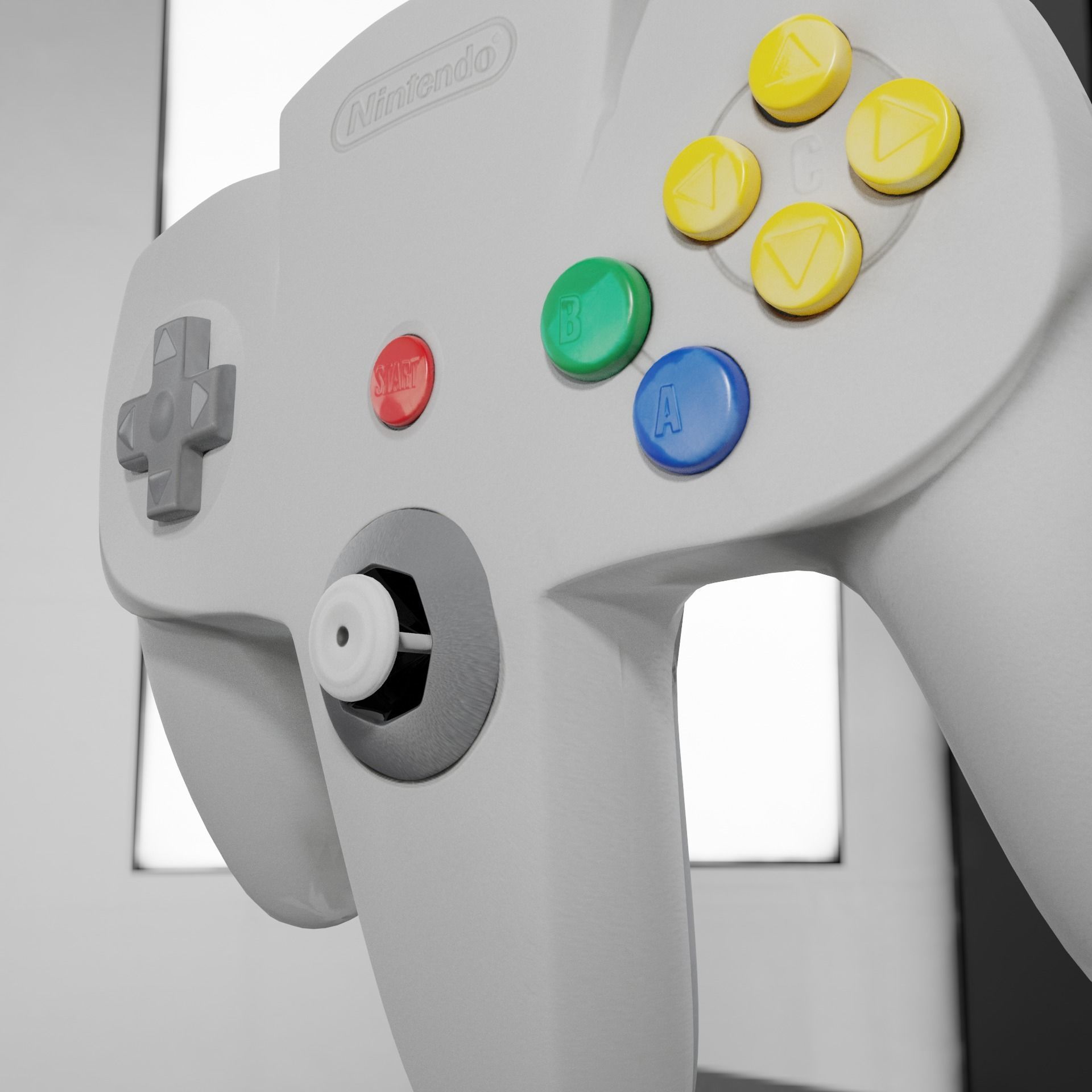 N64 Controller 3D model | CGTrader