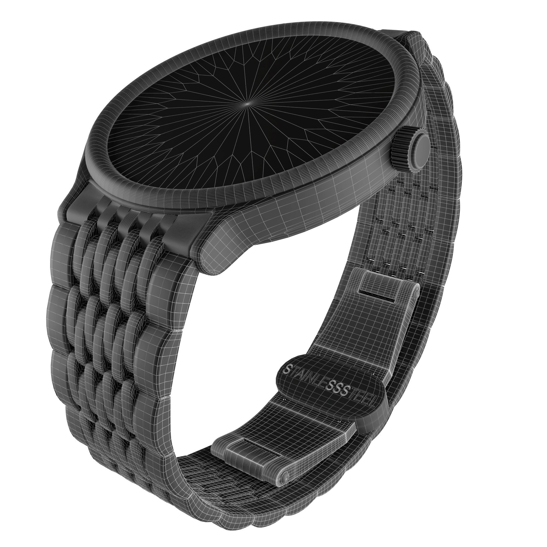 3D model Smart watch VR / AR / low-poly | CGTrader