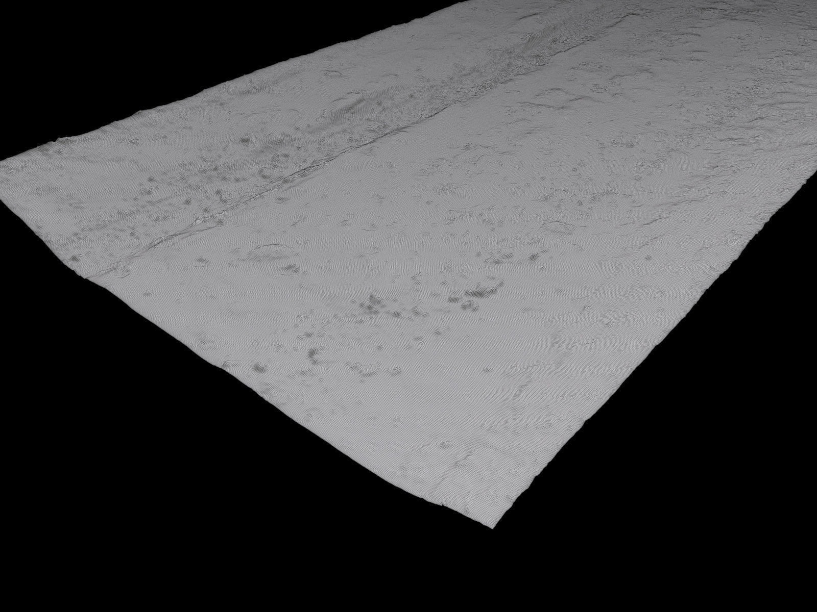 3D model Dirt Road 3D Scan VR / AR / low-poly | CGTrader