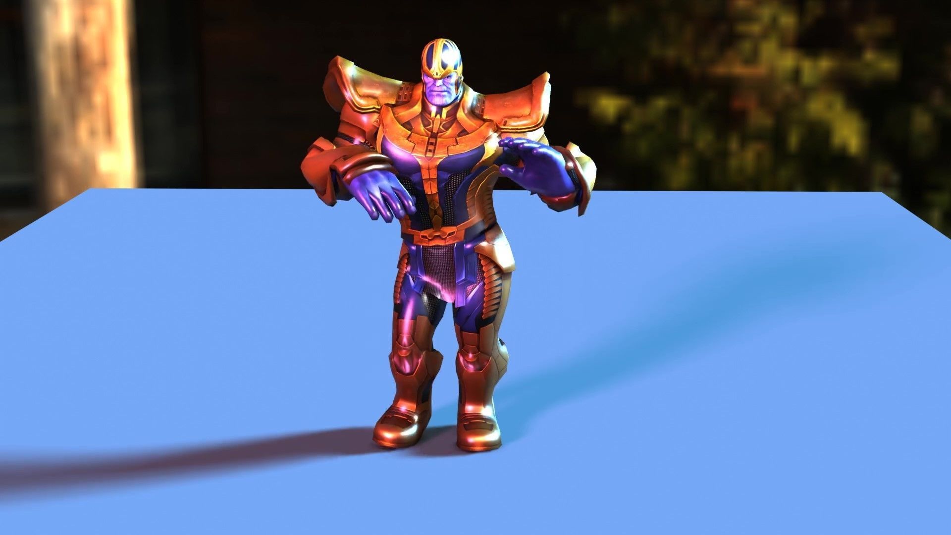 Thanos - Dance Animated 3D model animated rigged | CGTrader