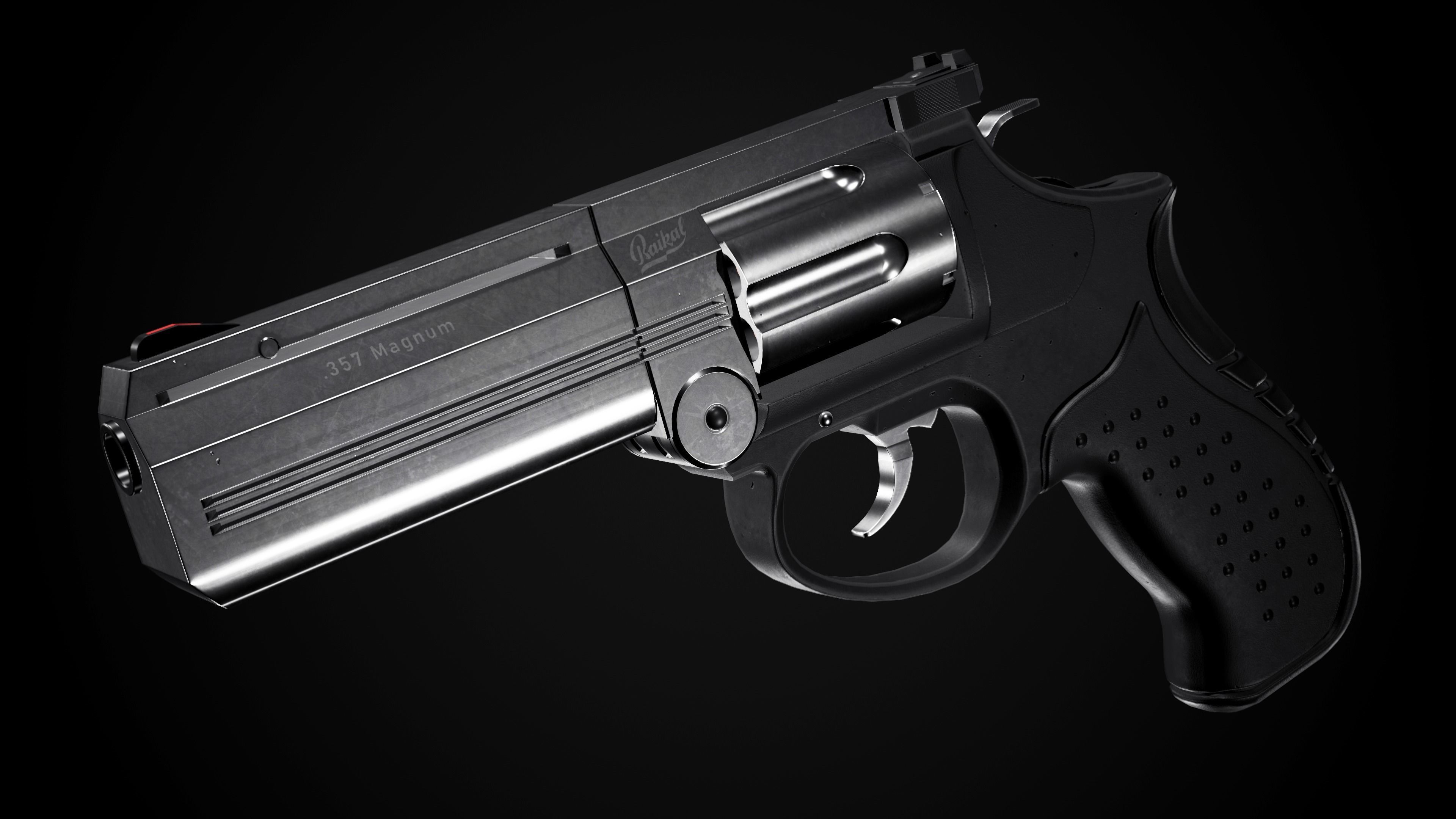 3D model MP-412 REX Game-ready VR / AR / low-poly | CGTrader