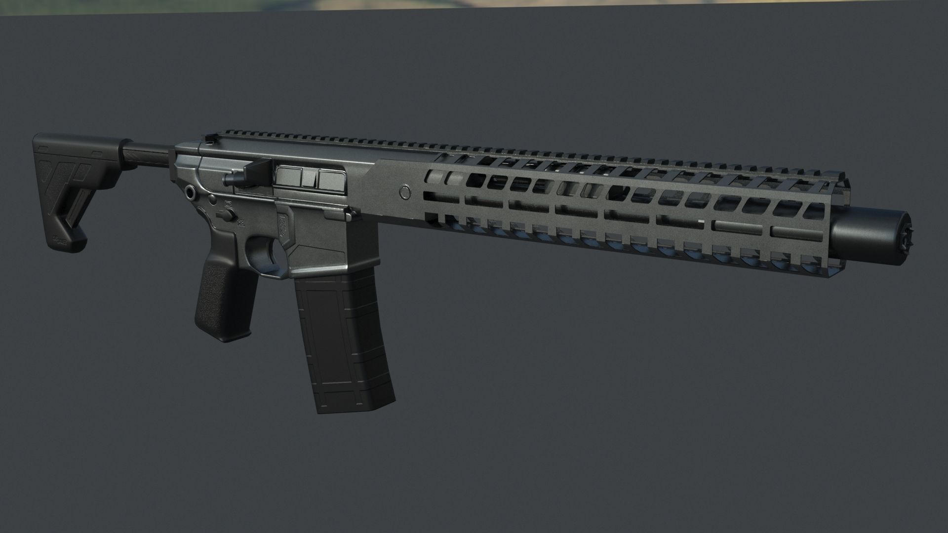 3D asset SIG MCX Virtus | CGTrader