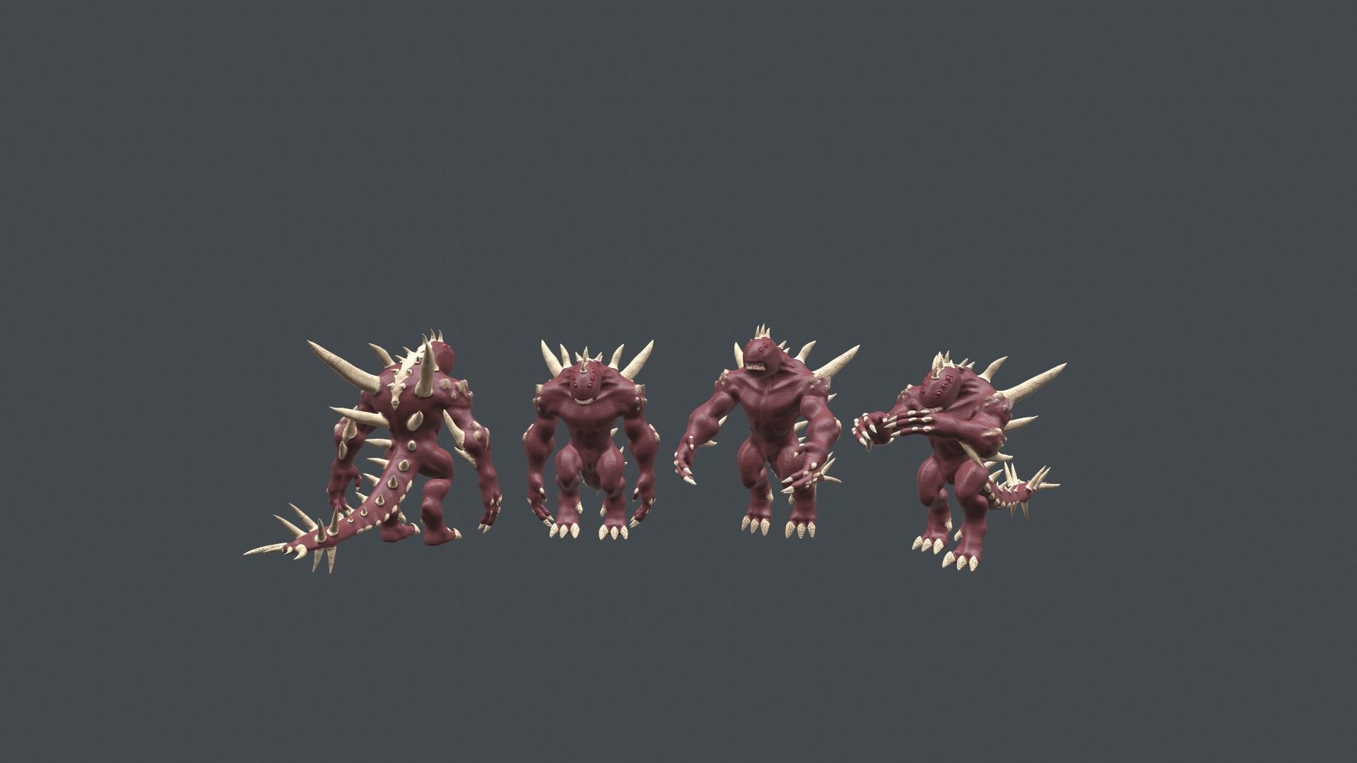 3D model Game model monster VR / AR / low-poly | CGTrader