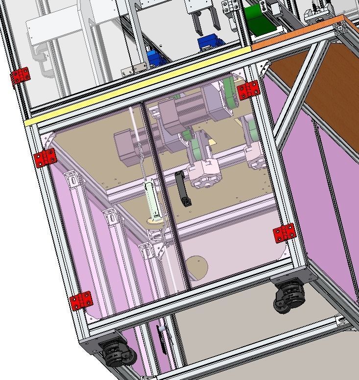 Front section of transformer production line 3D model | CGTrader