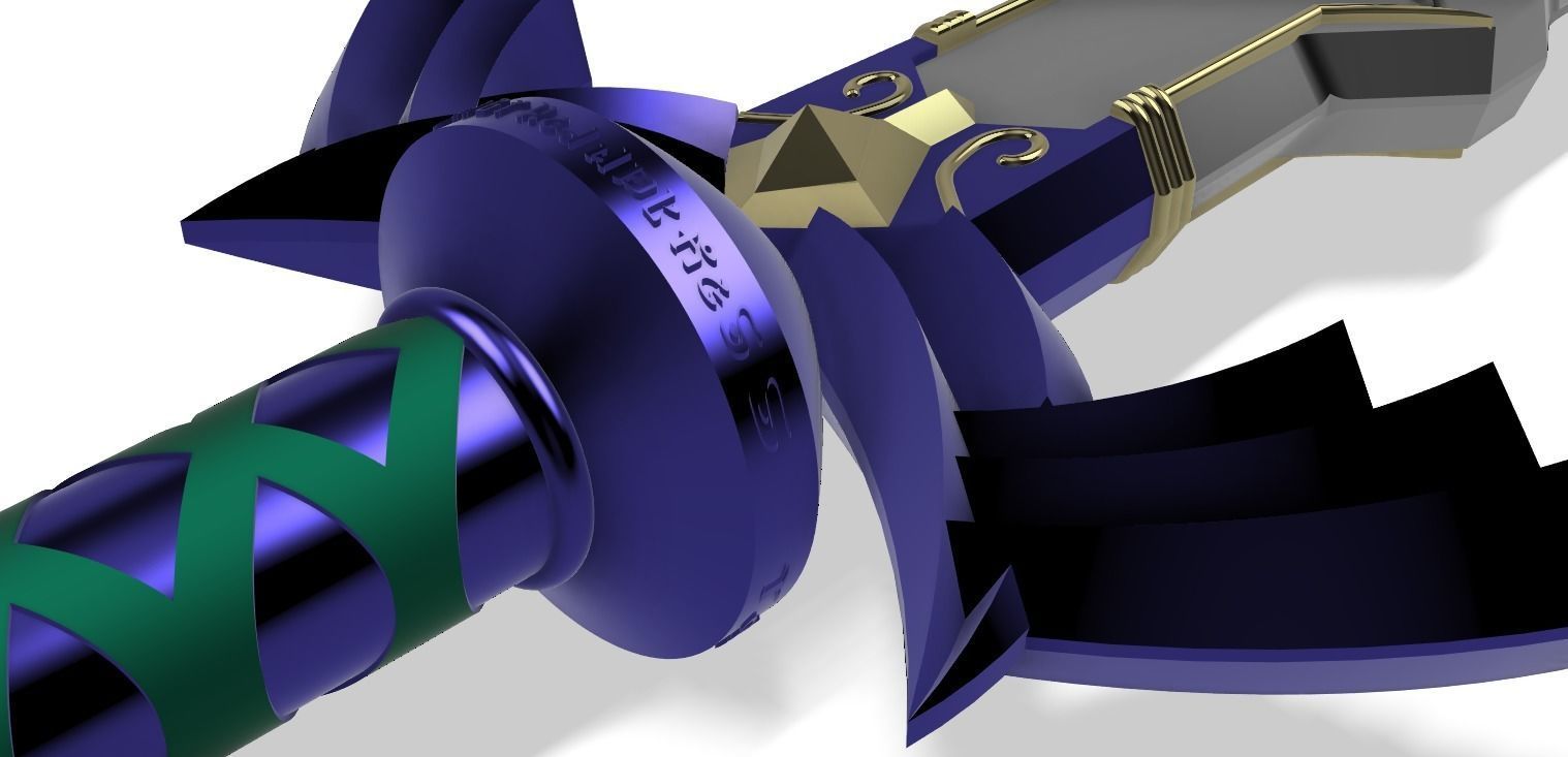 Master Sword Legend of Zelda 3D model 3D printable | CGTrader