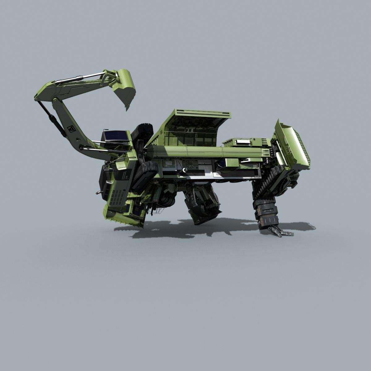 G1 DEVASTATOR - Fully Animated 3D model animated rigged | CGTrader