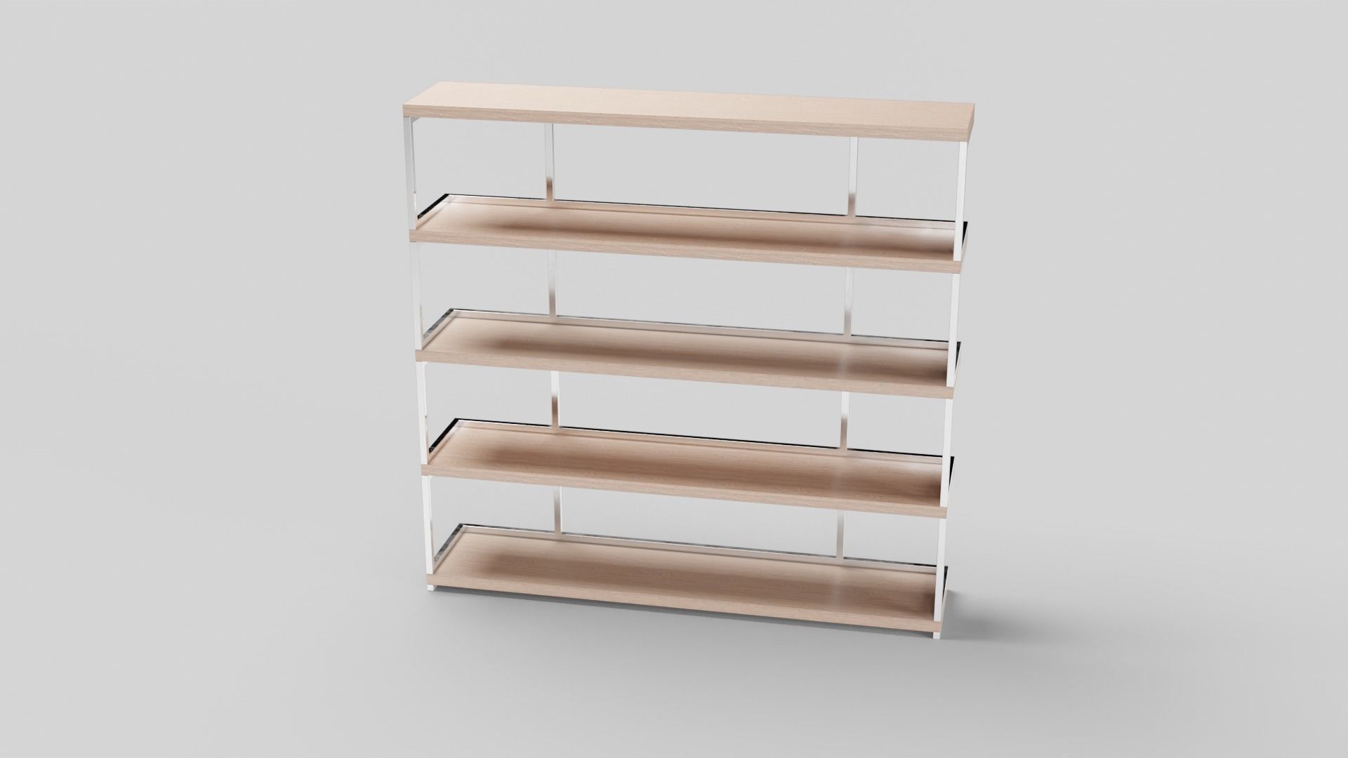 3D model Wall Mounted Storage Shelves VR / AR / low-poly | CGTrader