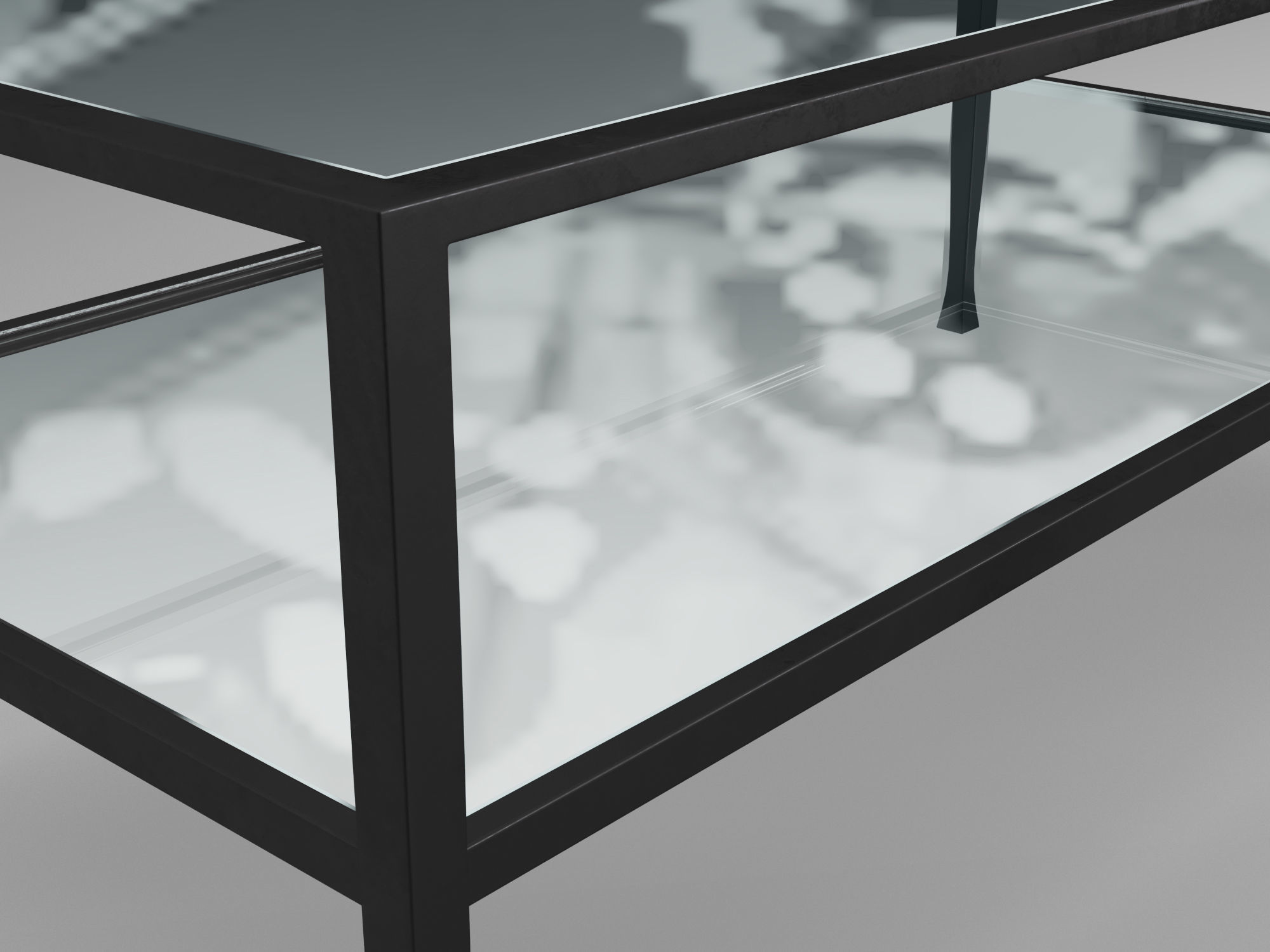 Pottery Barn - Tanner 48inch Rectangular Coffee Table 3D model | CGTrader