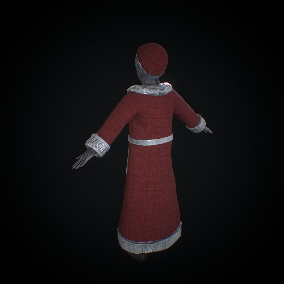 3D model Mrs Claus Evil VR / AR / low-poly | CGTrader