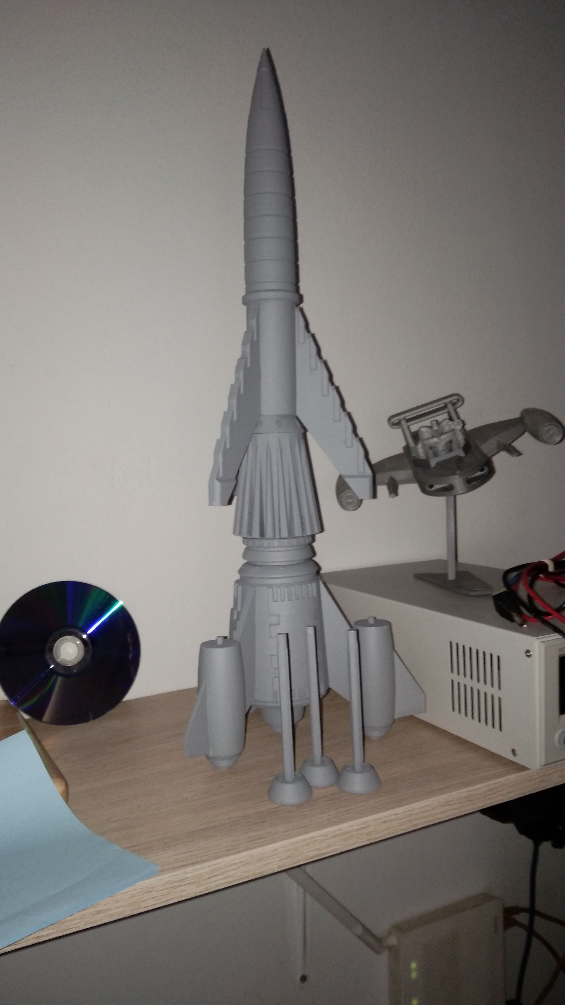 THUNDERBIRD 3 3D model 3D printable | CGTrader