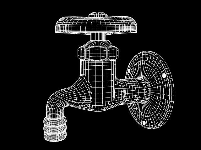 faucet free 3D model | CGTrader