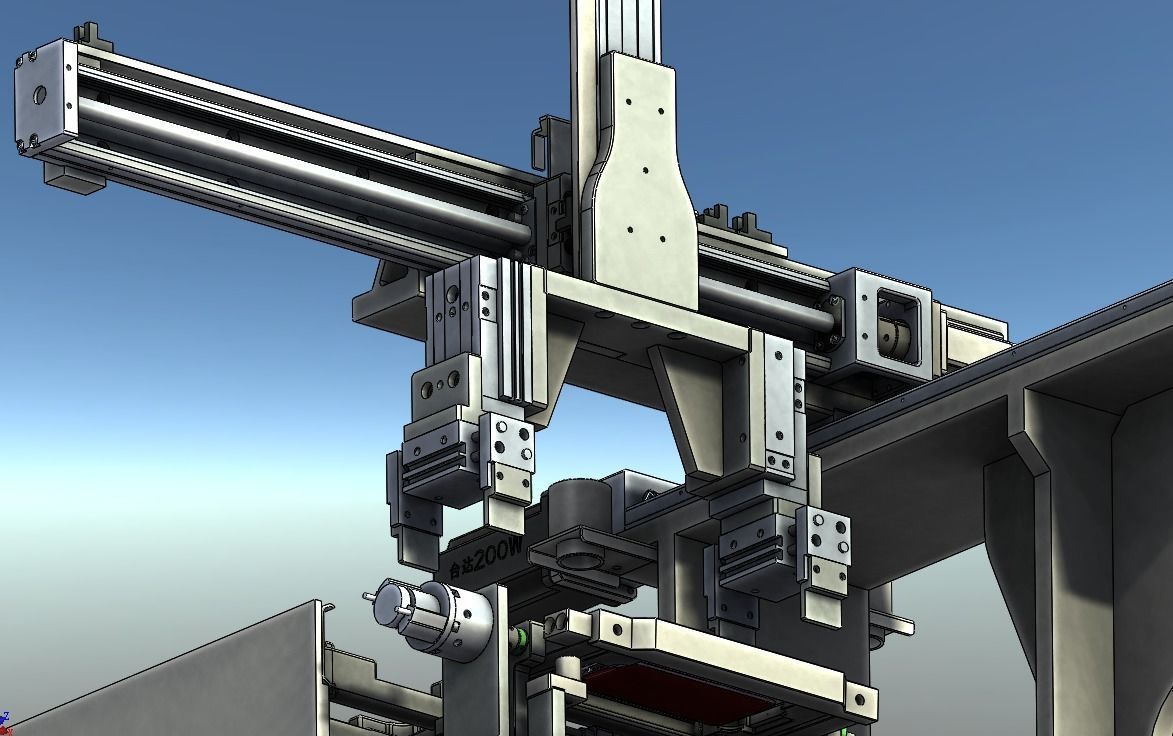 Automatic mobile phone film production line 3D model | CGTrader