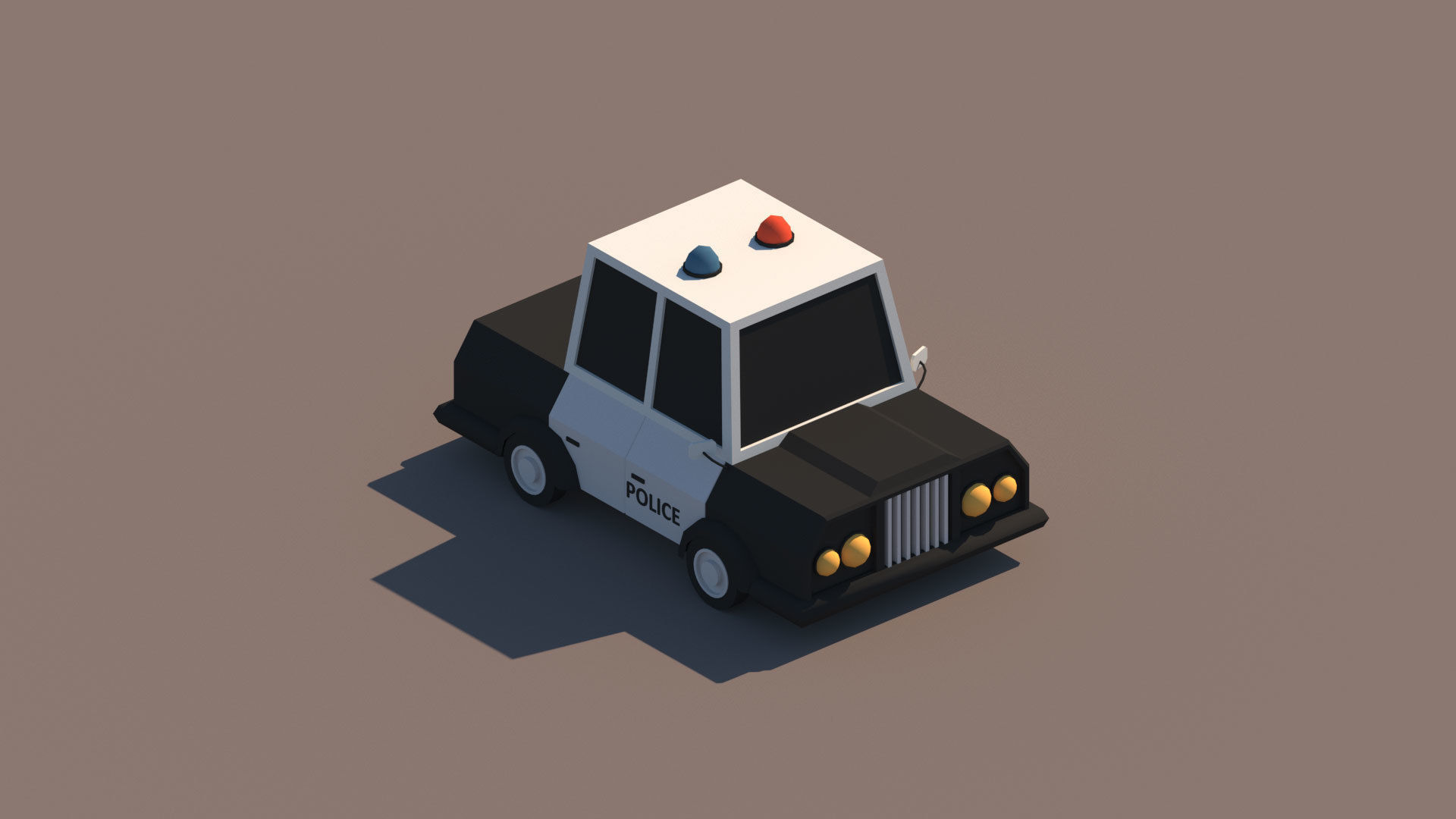 3D model Cartoon Low Poly Cars Package VR / AR / low-poly | CGTrader