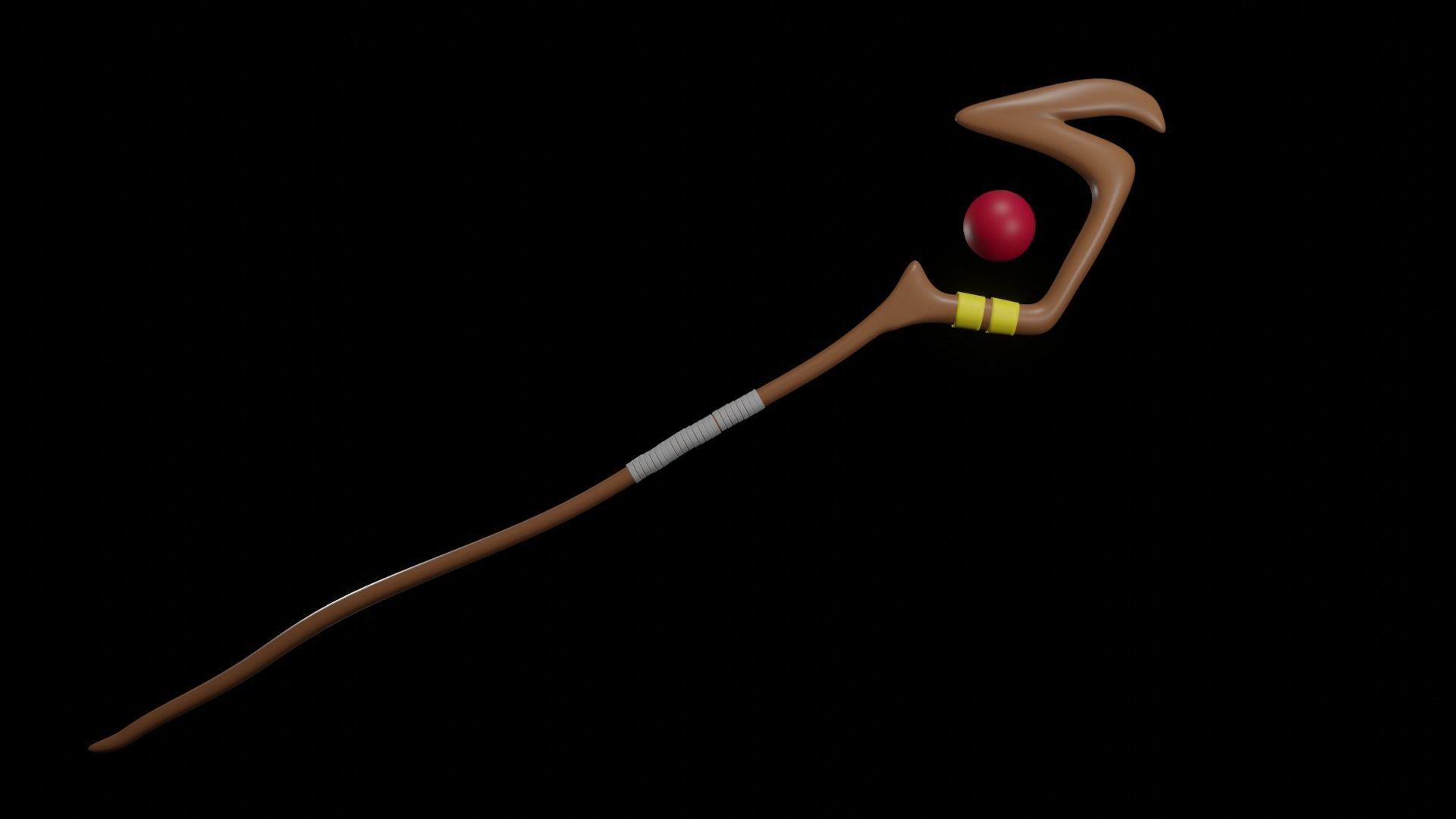 Magic stick Megumin free VR / AR / low-poly 3D model | CGTrader