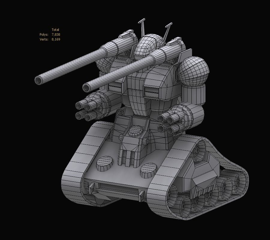 Gundam Zeon X Earth Federation Space military Collection 3D model ...