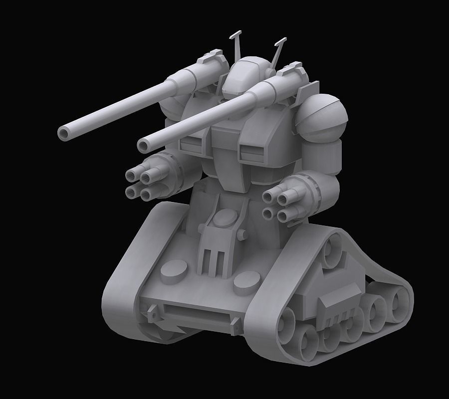 Gundam Zeon X Earth Federation Space military Collection 3D model ...