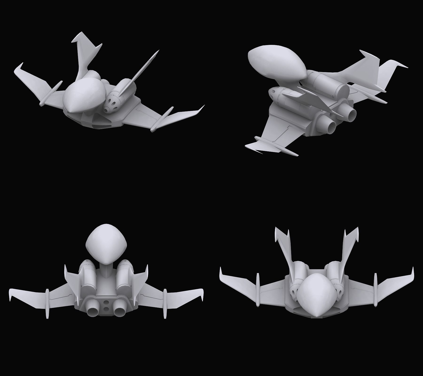 Gundam Zeon X Earth Federation Space military Collection 3D model ...