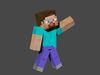 Minecraft steve low-poly rigged free VR / AR / low-poly 3D model rigged ...