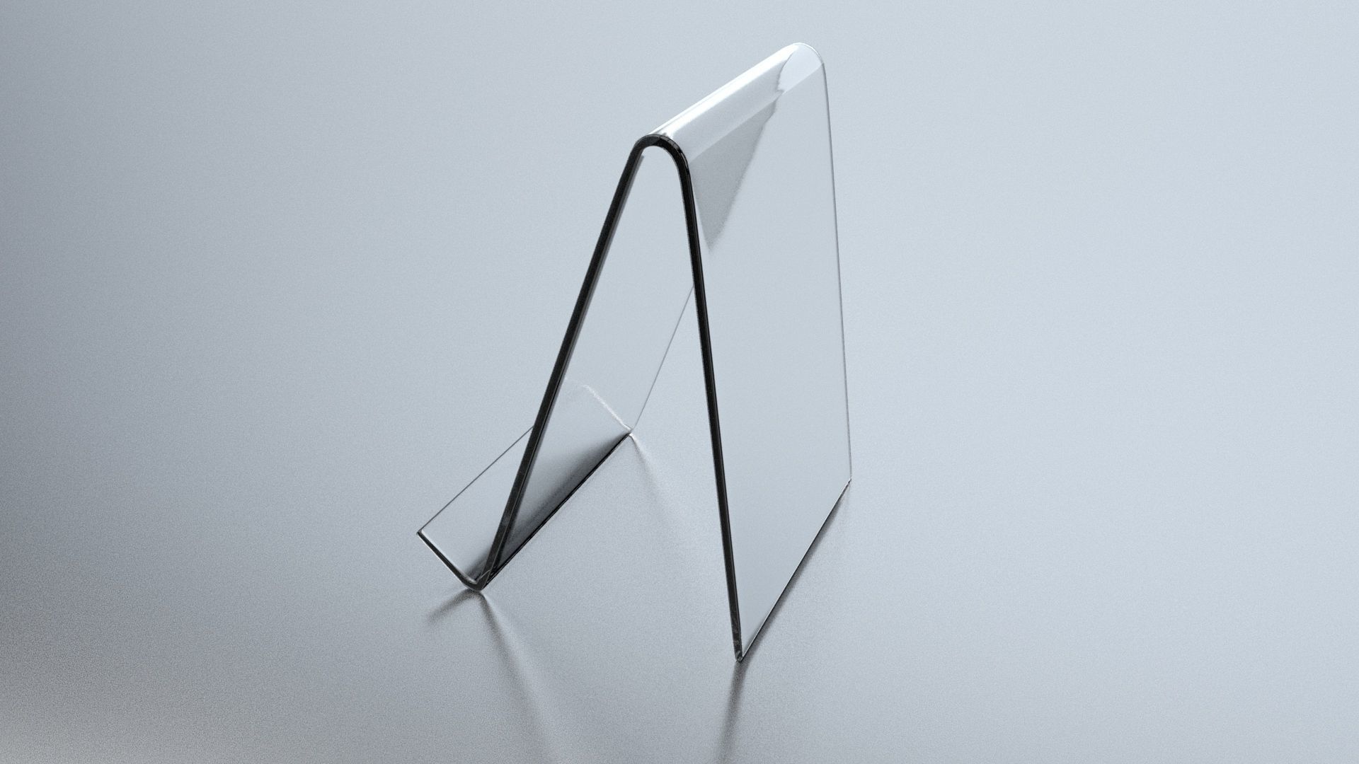 Acrylic Display Stand free 3D model | CGTrader