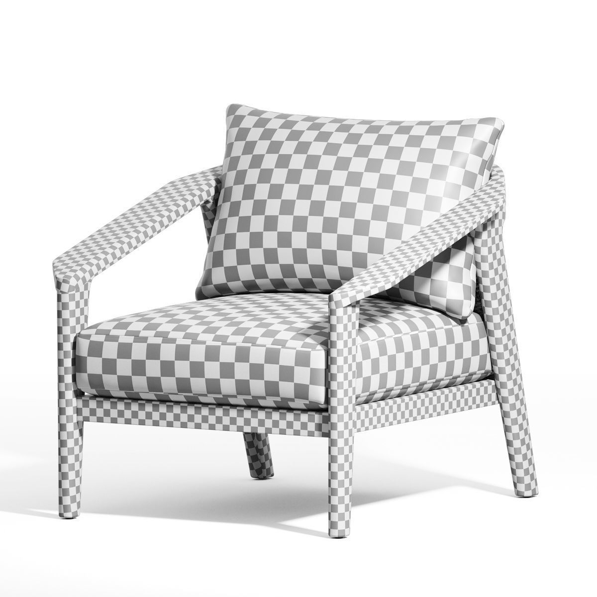 MALTA TEAK CHAIR 3D model | CGTrader