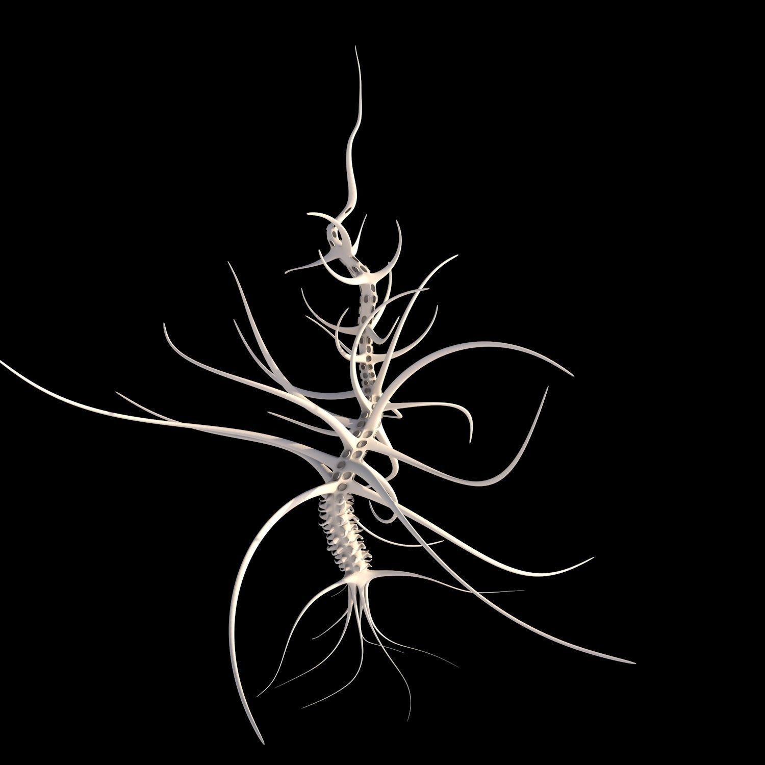 Alien tree 3D model | CGTrader