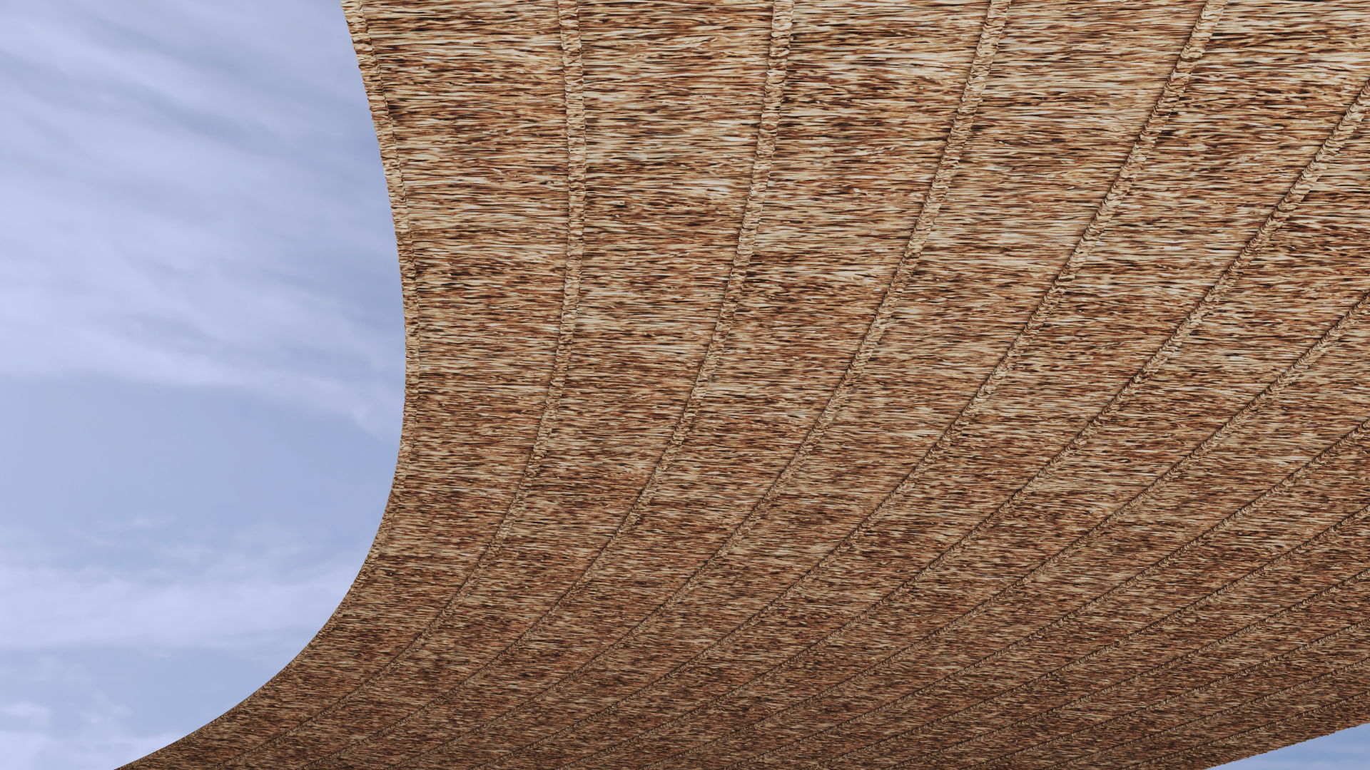 Thatched Roof 1 3D model | CGTrader