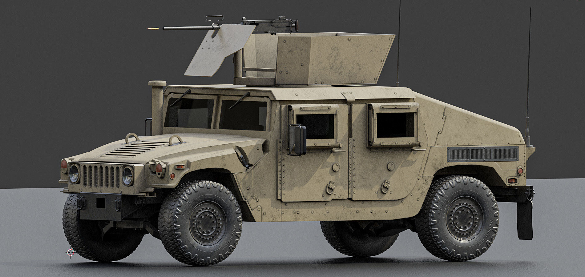 3D model Humvee M1151 VR / AR / low-poly | CGTrader