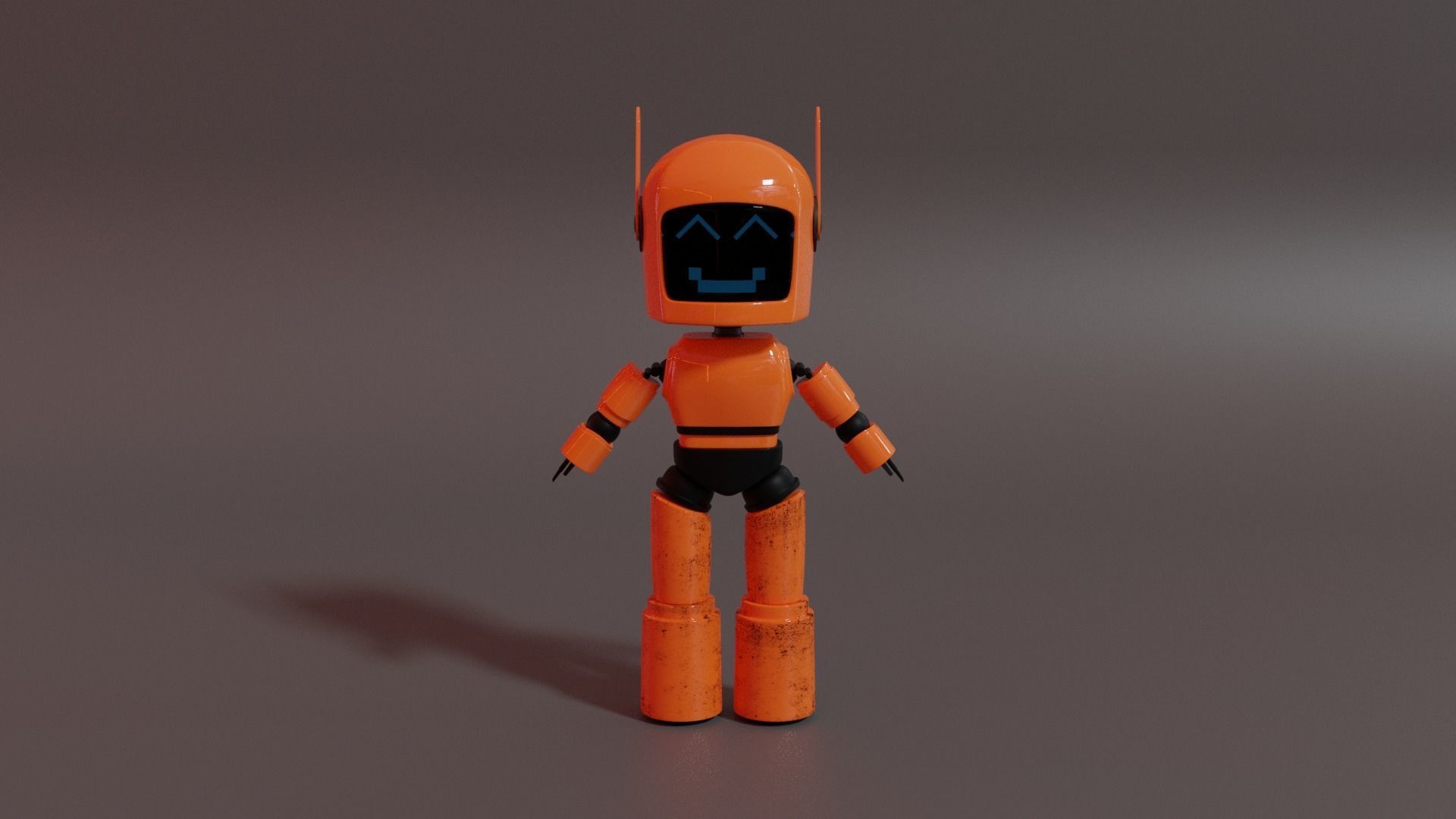 Robot 3D model rigged | CGTrader