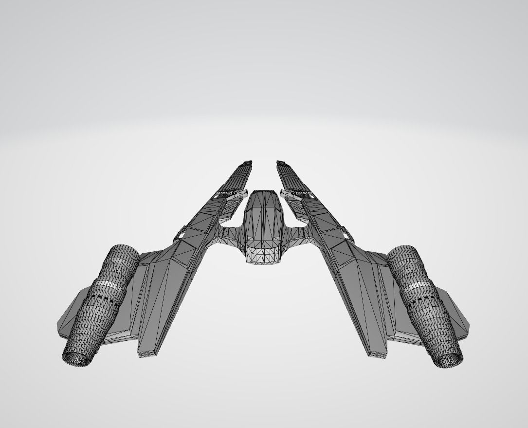3D model Small Spaceship VR / AR / low-poly | CGTrader