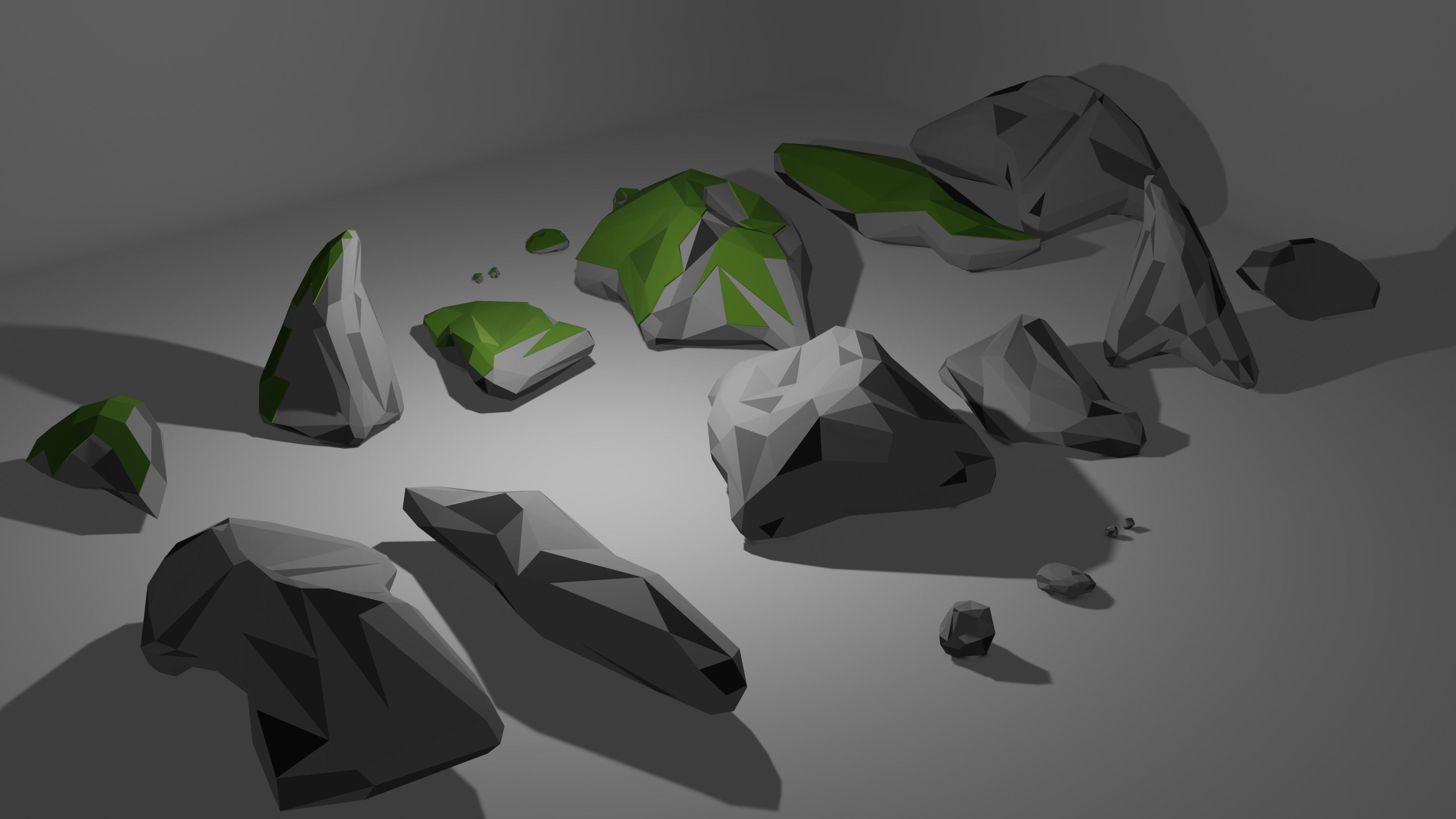 Rock Low Poly free 3D model | CGTrader