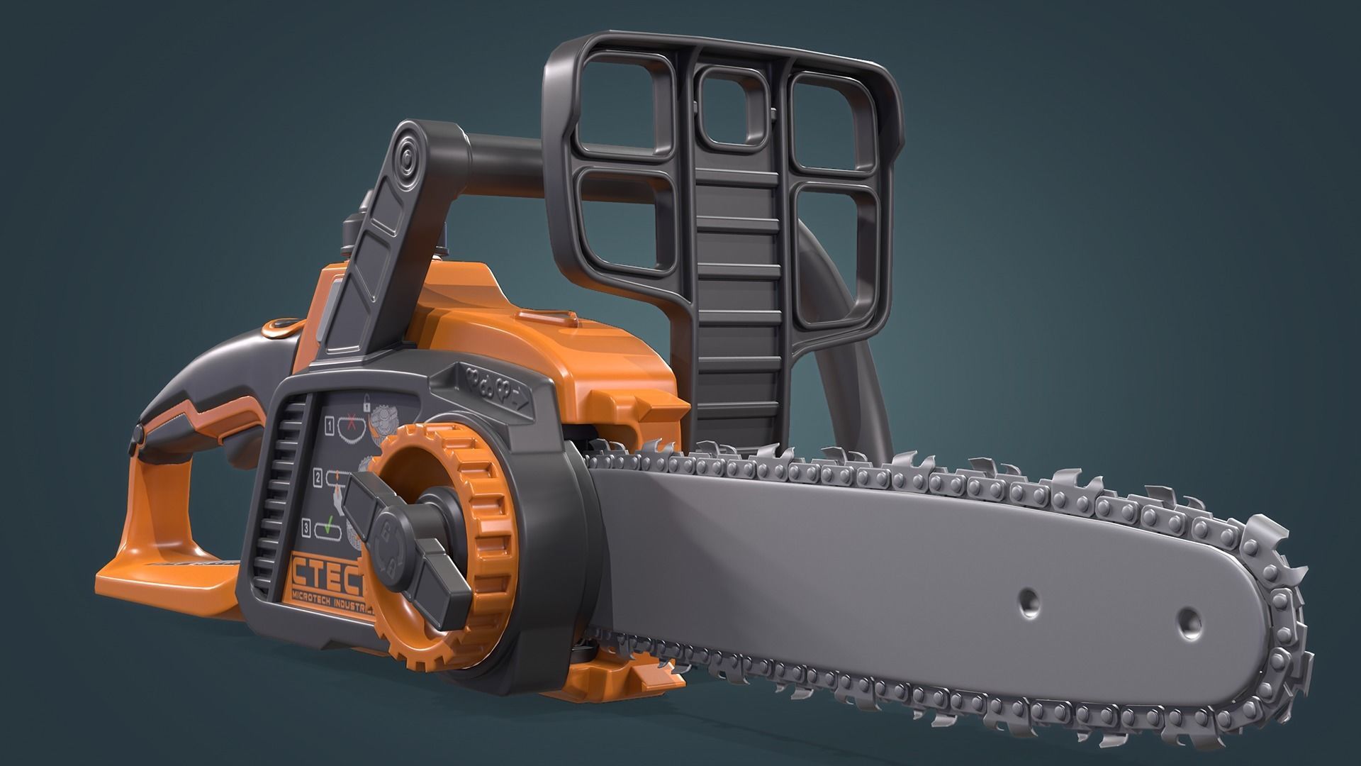 3D model Chainsaw VR / AR / low-poly | CGTrader