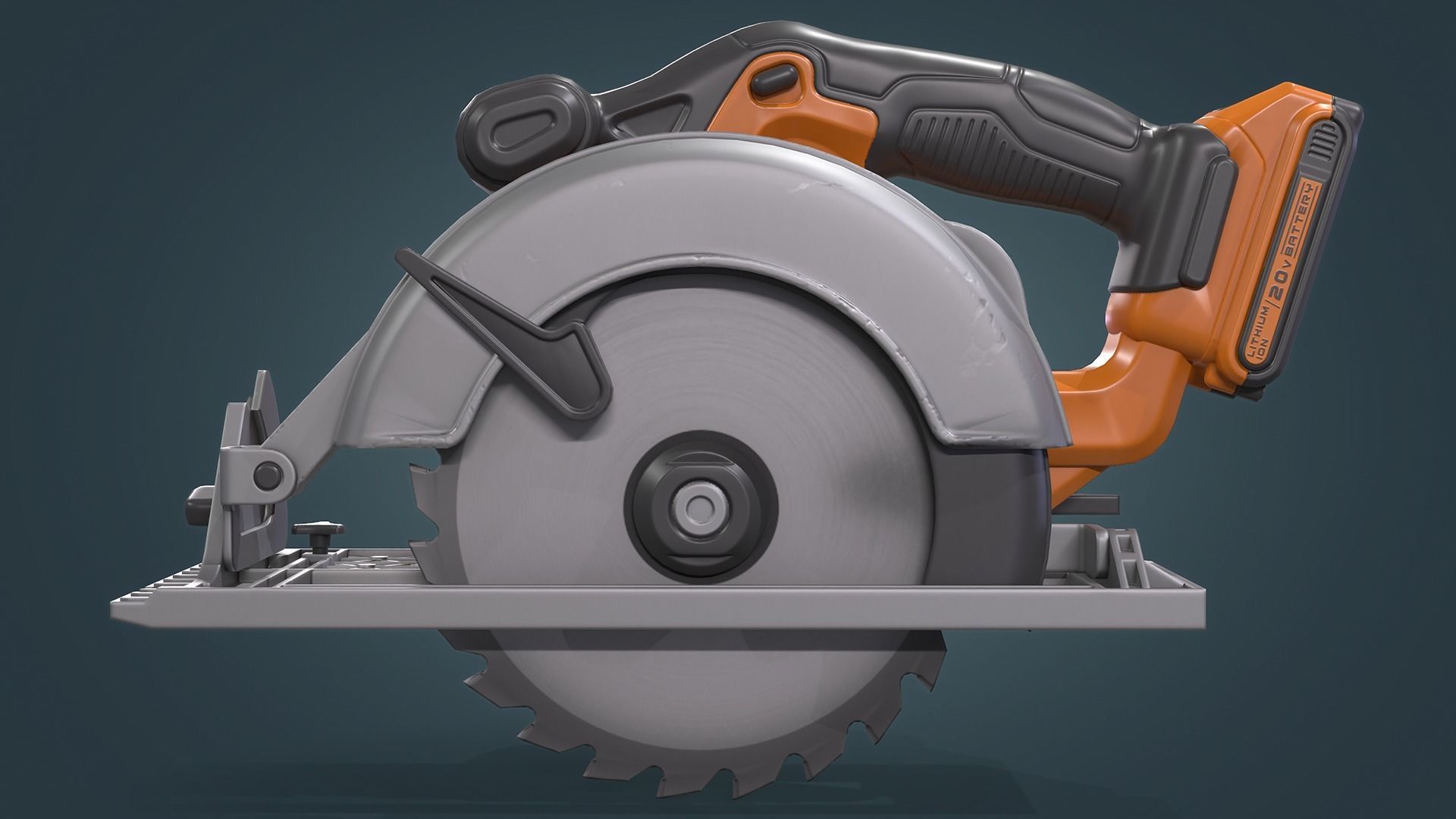3D model Circular Saw VR / AR / low-poly | CGTrader