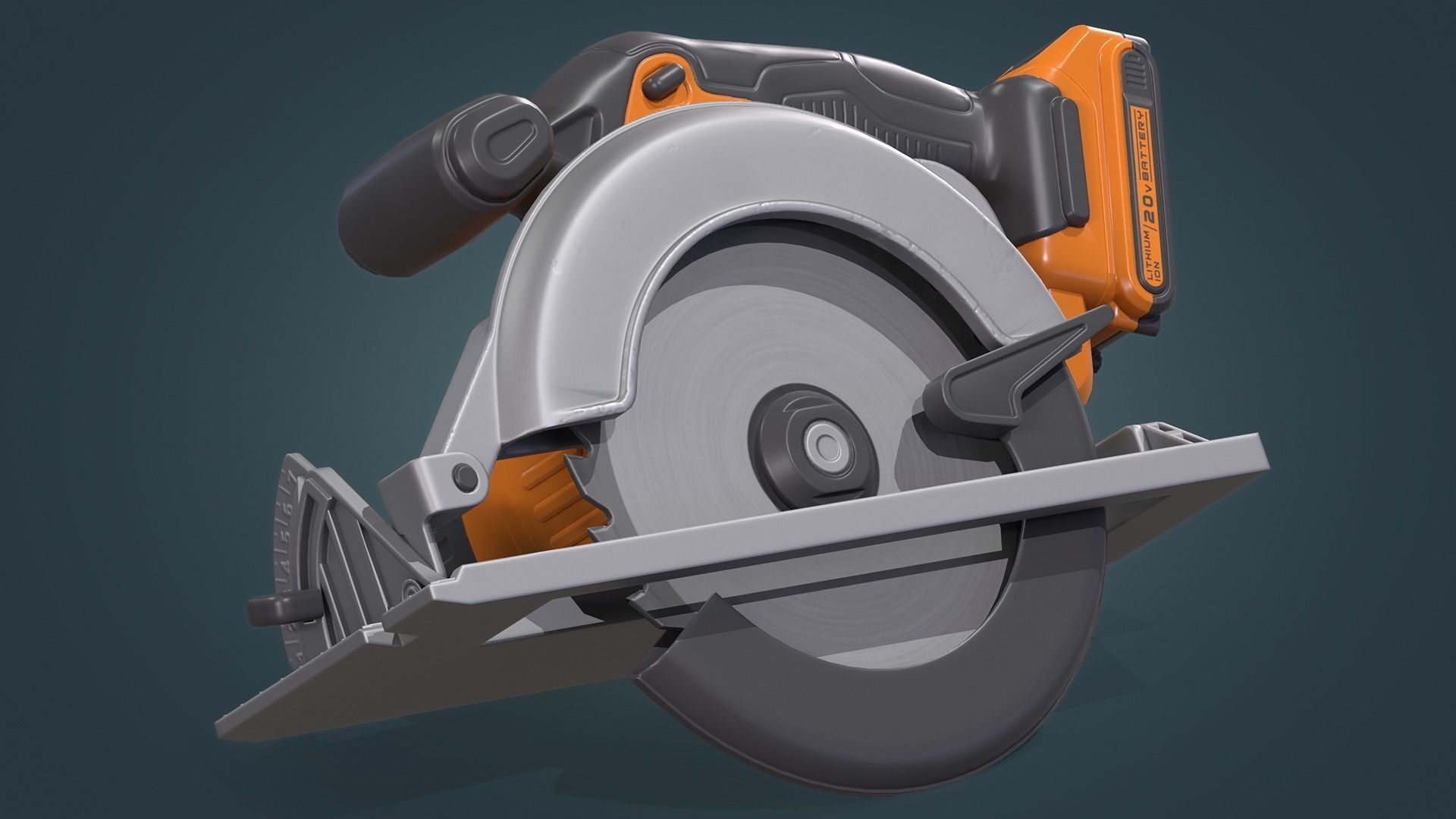 3D model Circular Saw VR / AR / low-poly | CGTrader