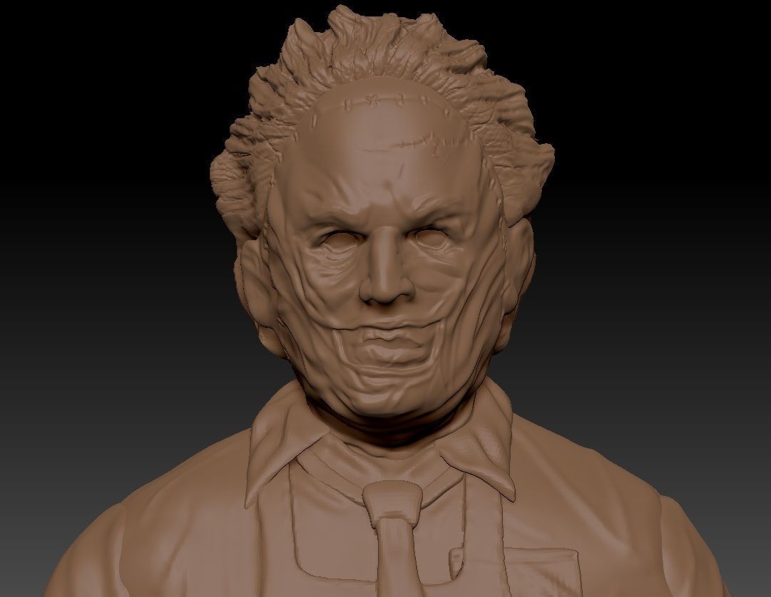 Leatherface 3D model 3D printable | CGTrader