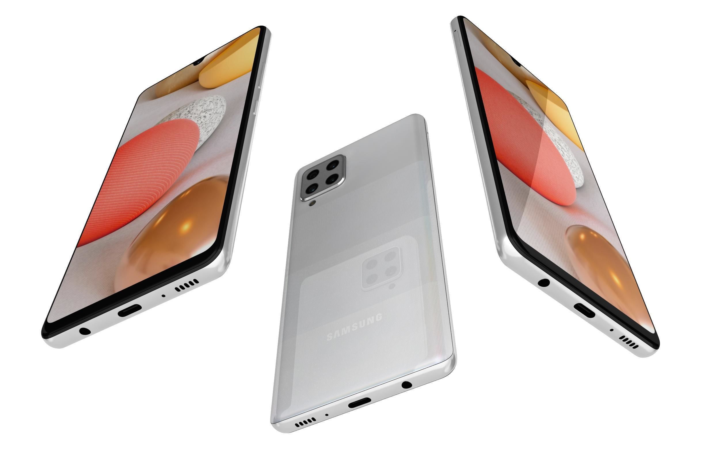 Samsung Galaxy A42 5G All Colors 3D model | CGTrader