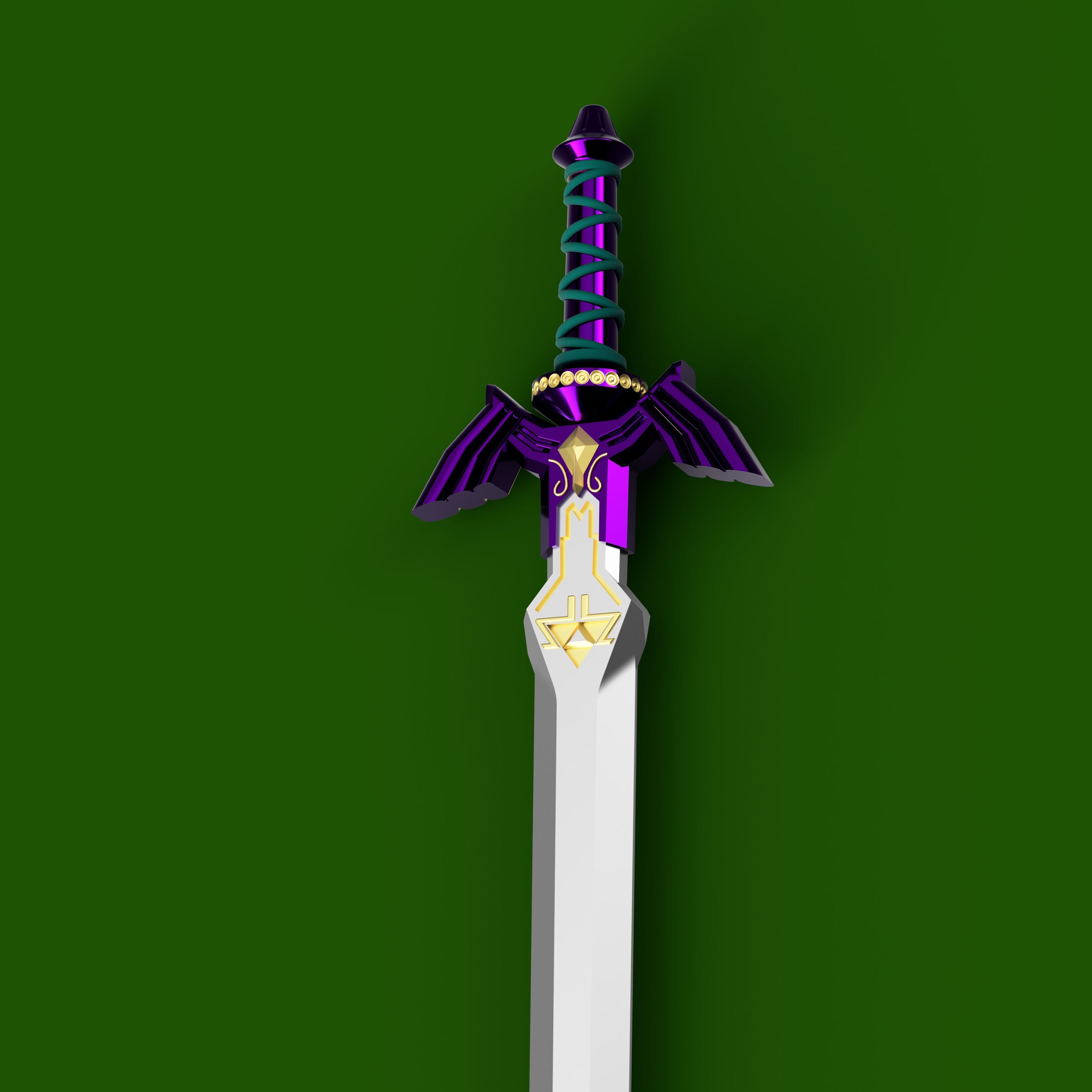The Master Sword 3D model 3D printable | CGTrader
